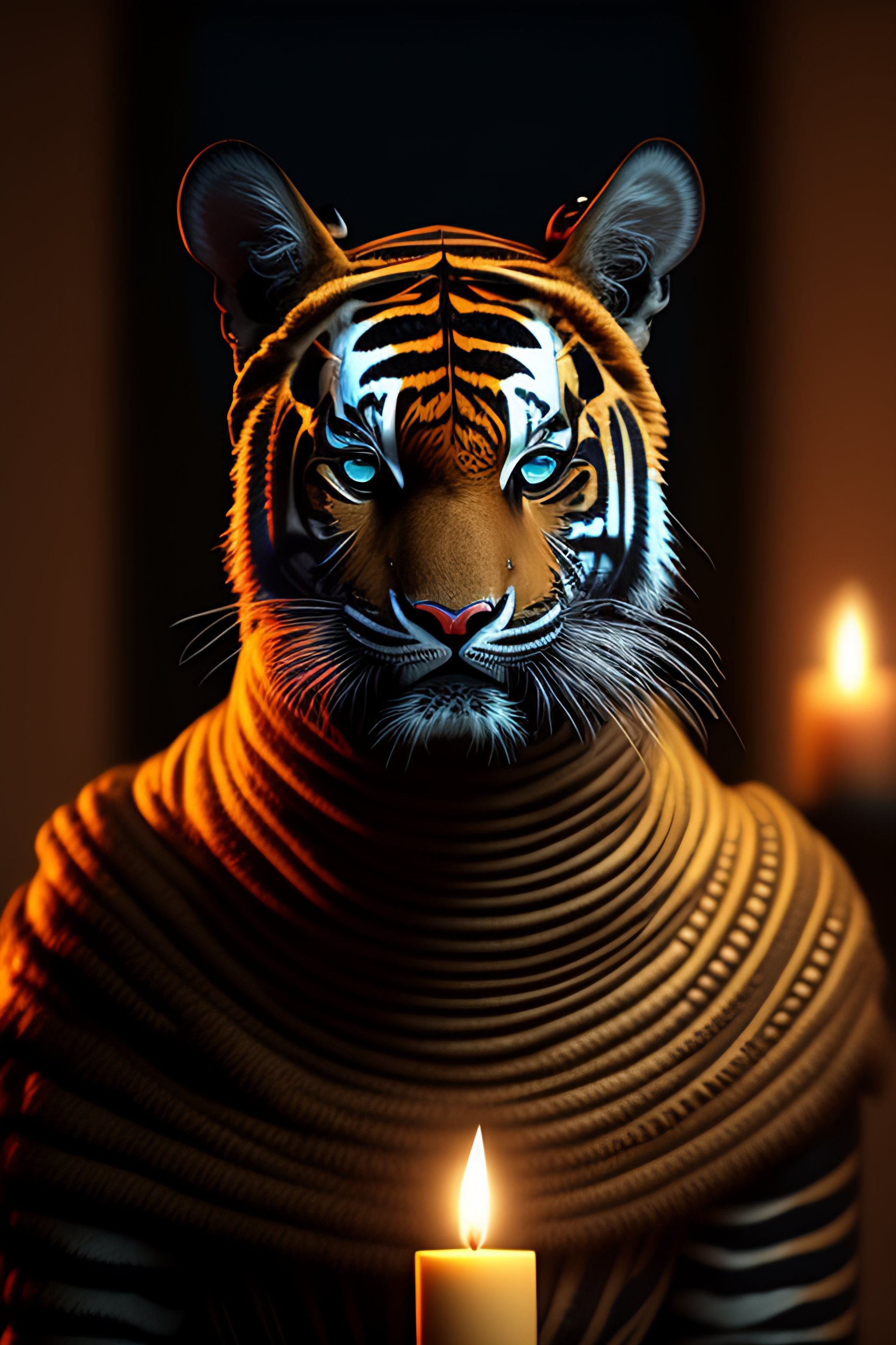 Lexica - Gothic scary mummy tiger
