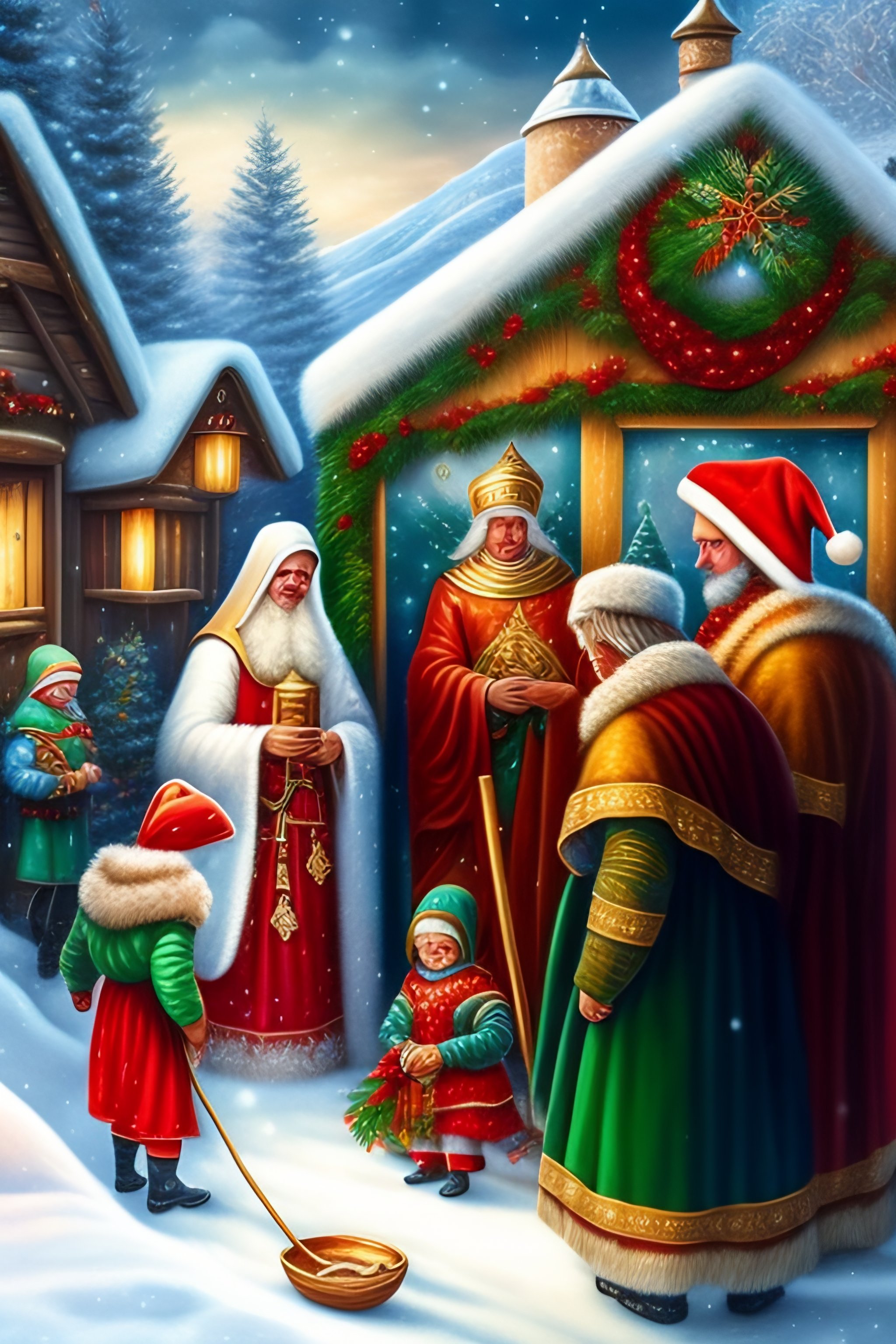 Lexica - The Christmas legend of Saint Lucia and its traditional ...