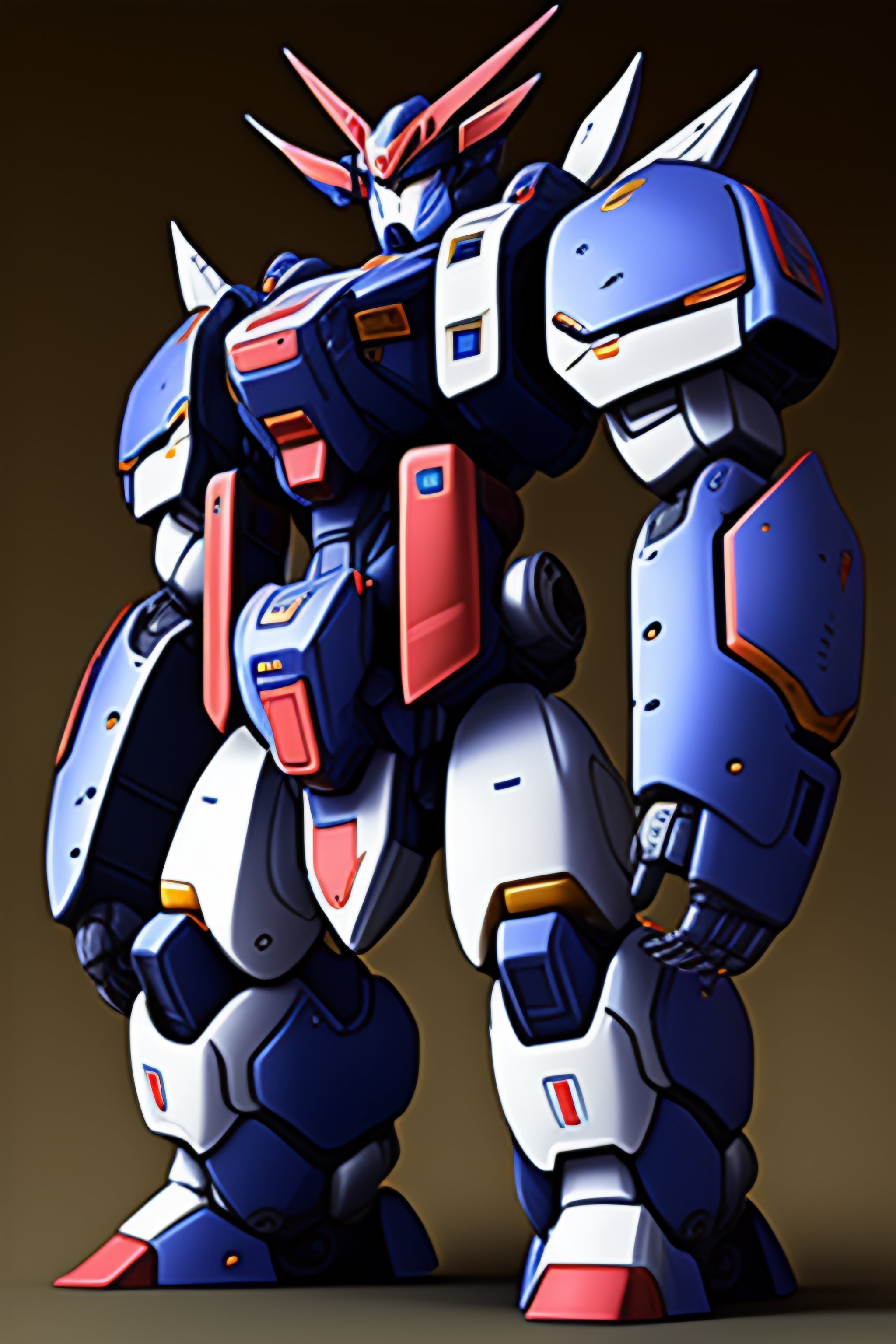 Lexica - Gundam mobile armor blueprint highly detailed