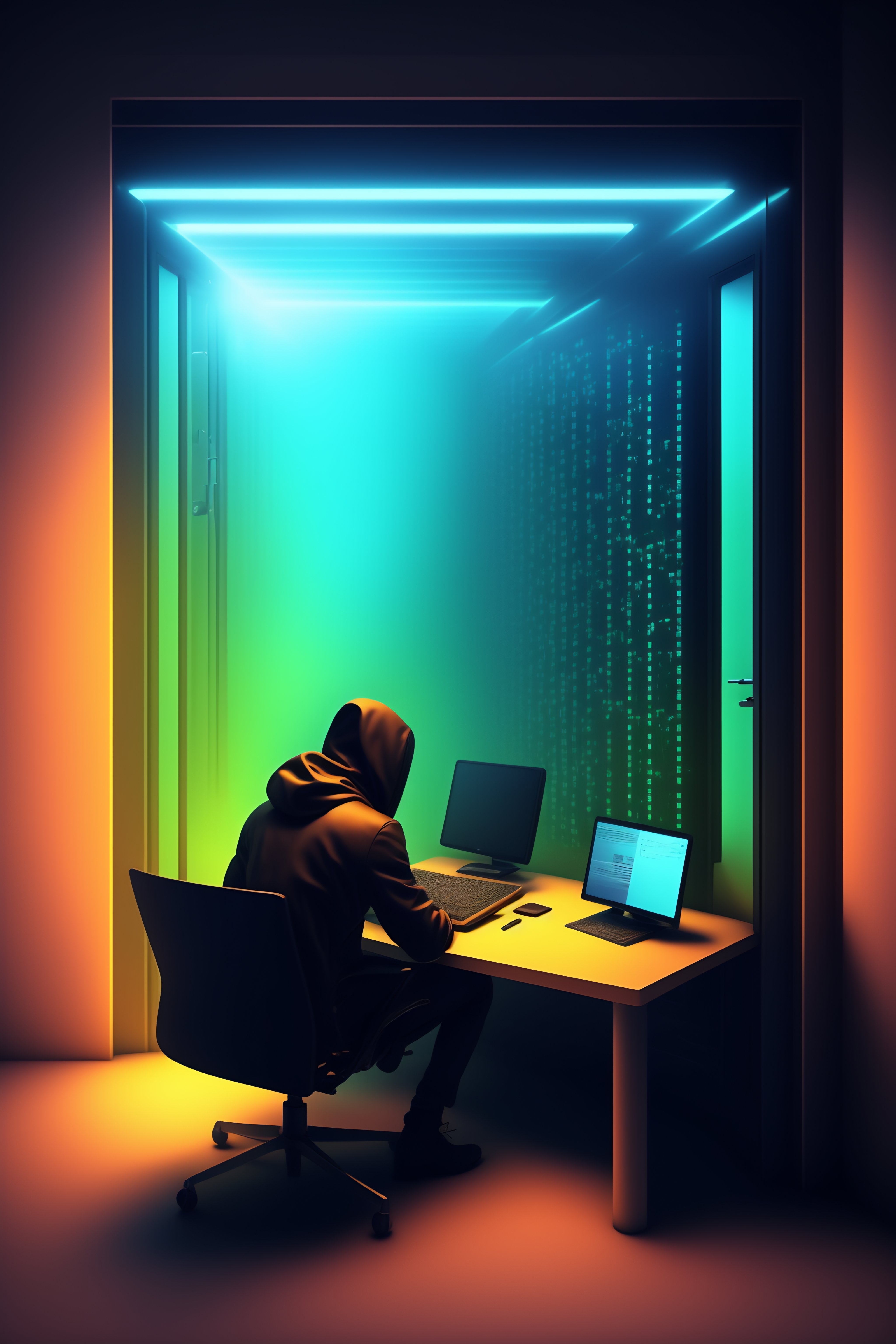 Lexica - Hacker room