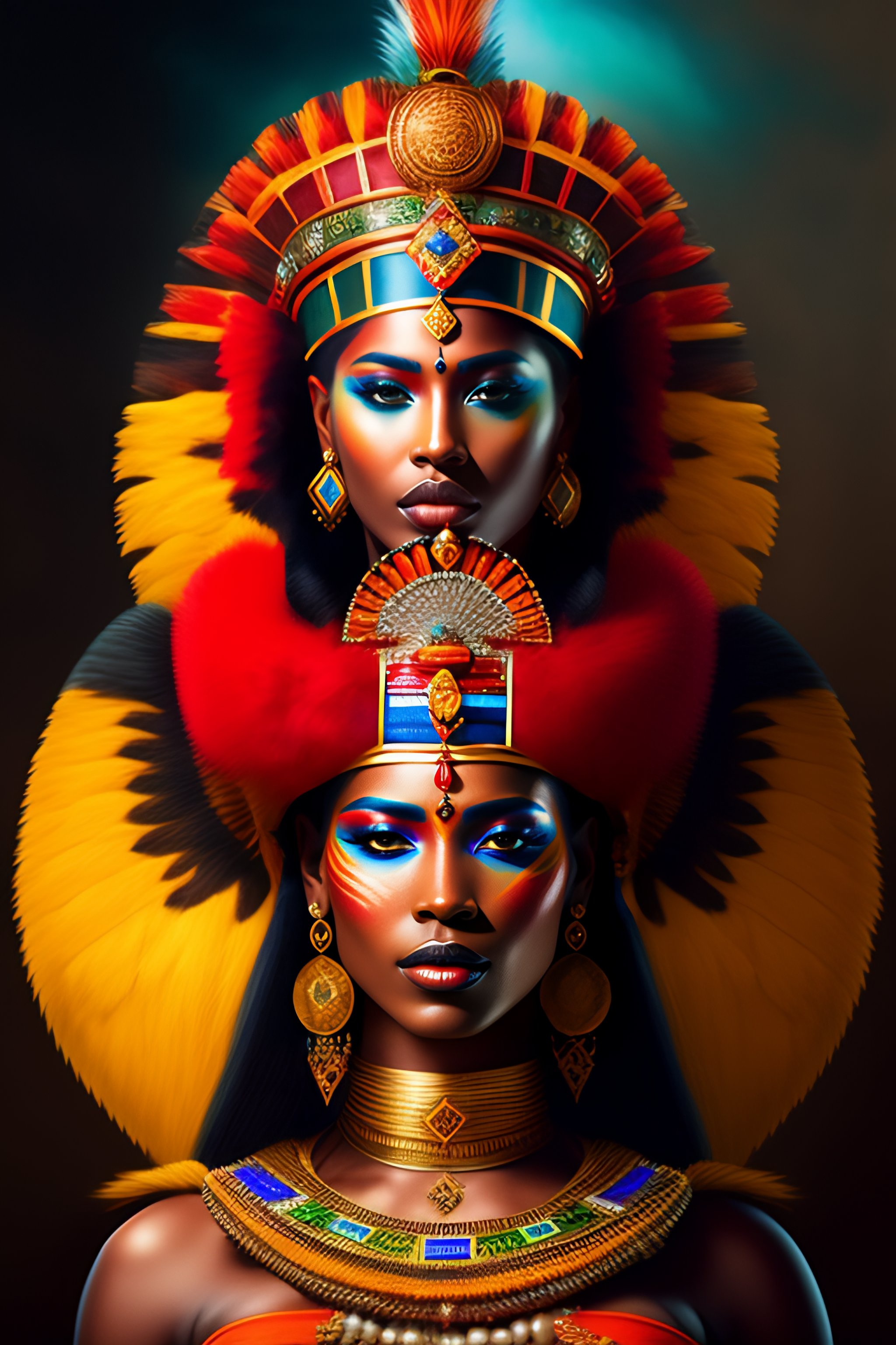 Lexica - An aztec queen