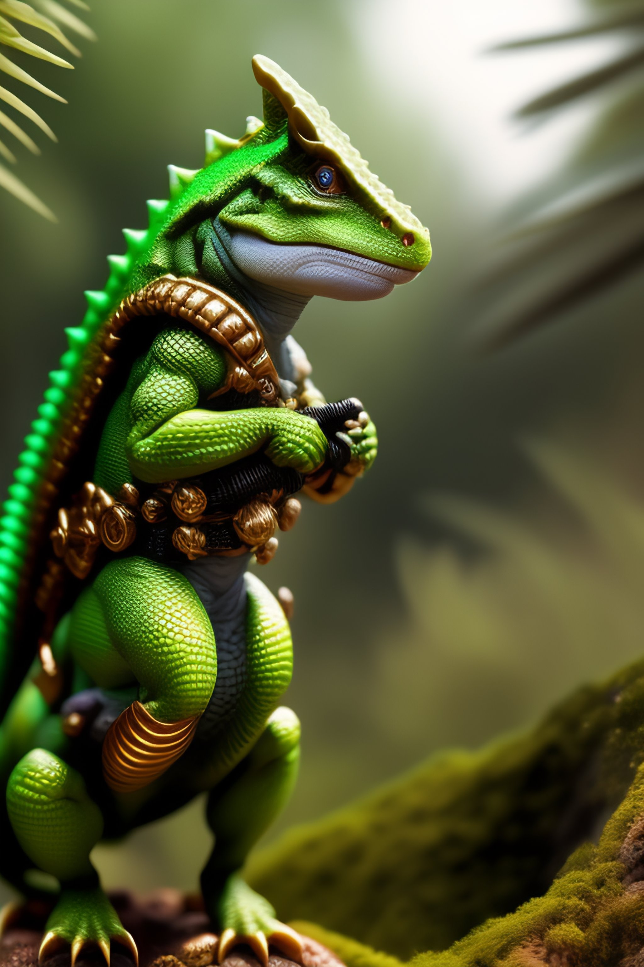 Lexica - Lizardman ranger rpg