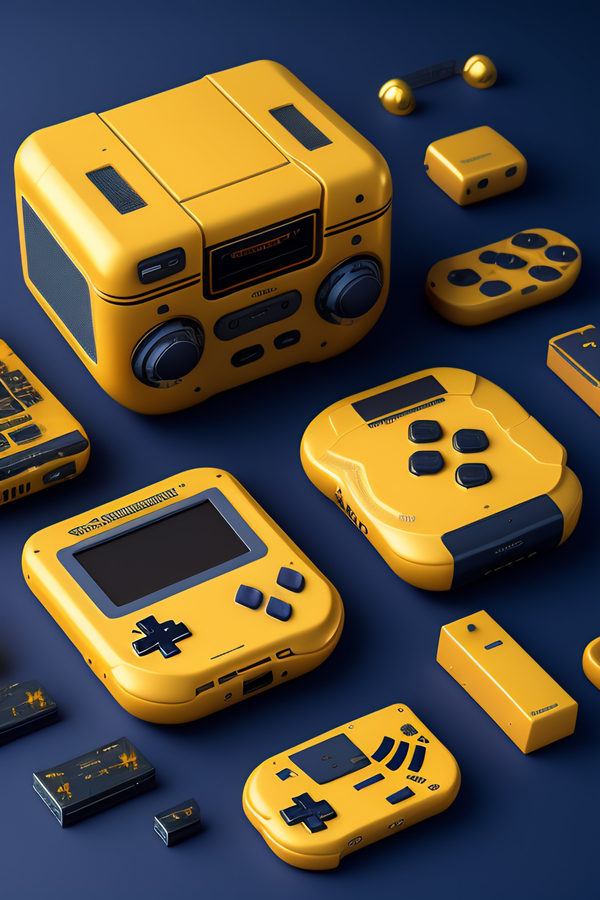 Lexica - Game boy console, Costumes and props, Knolling, Knolling ...