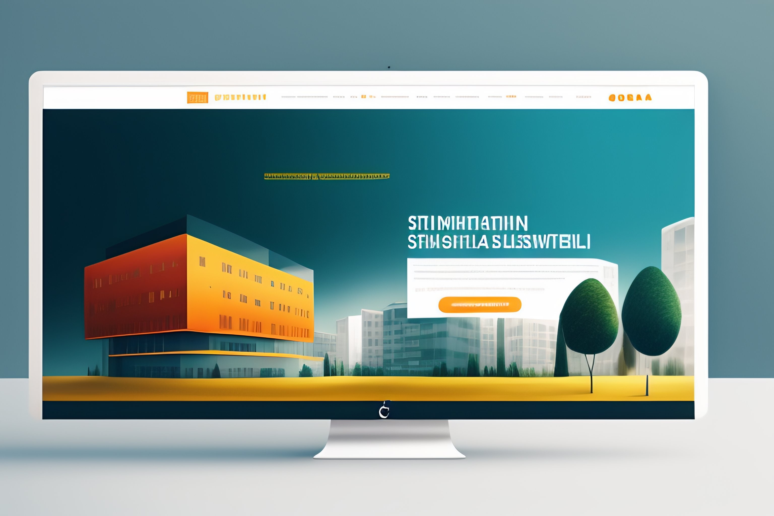 Lexica - Webpage background hero image for real estate company modern ...