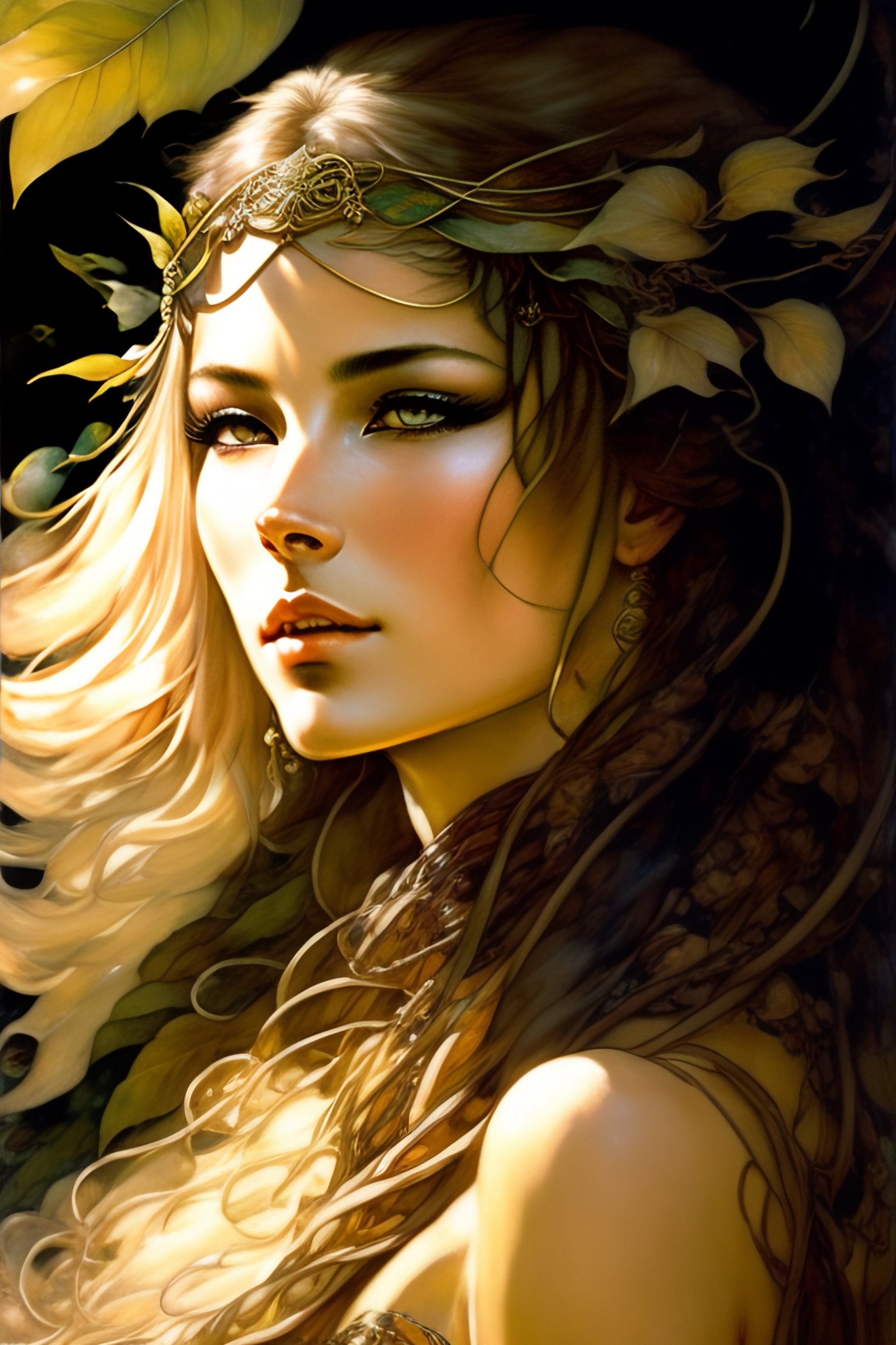 Lexica - Realistic detailed portrait of a very beautiful ninja girl by ...