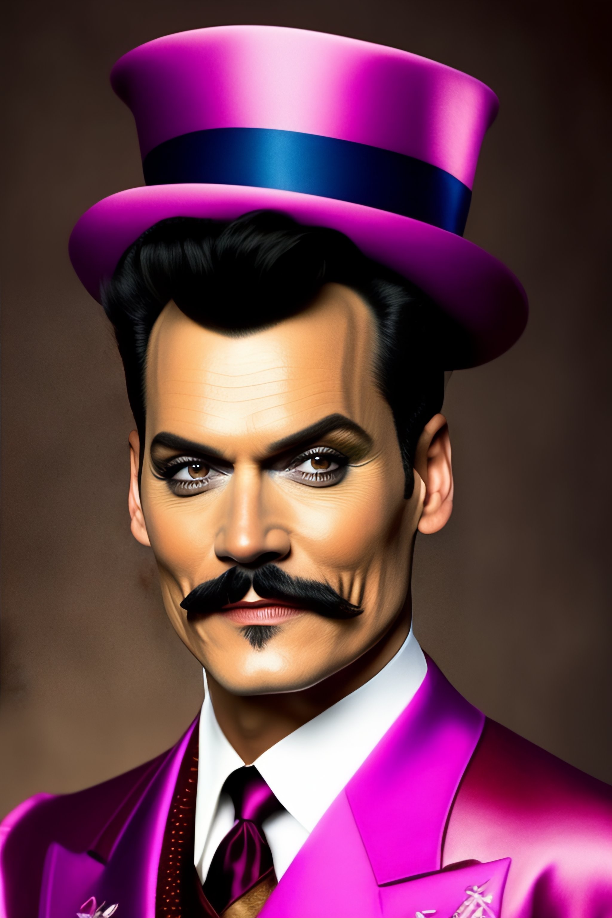 Lexica - Johnny Depp as Robbie Rotten from the kids show lazytown