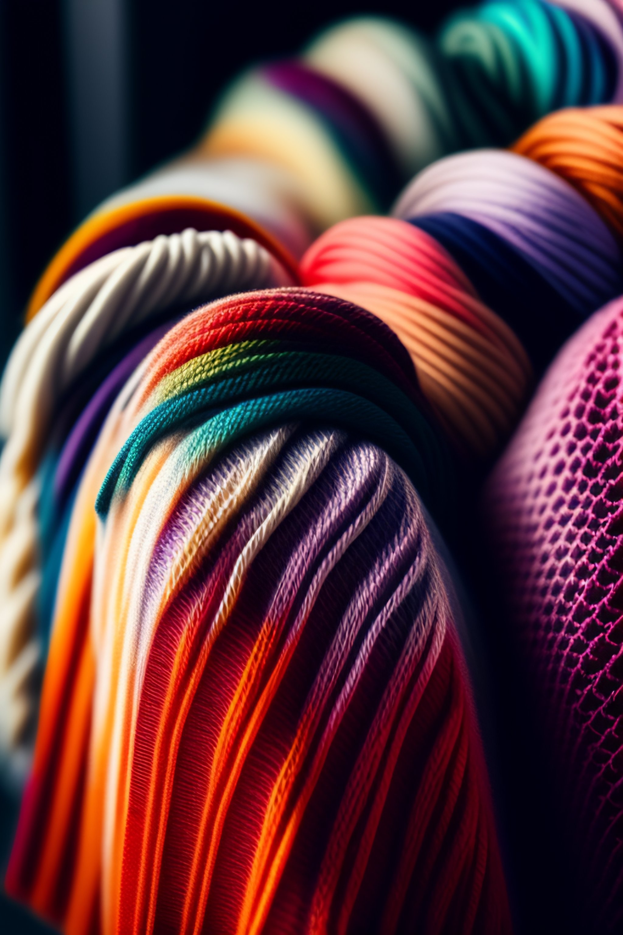 Lexica - Depth of field to high quality knit aesthetics of luxurious ...