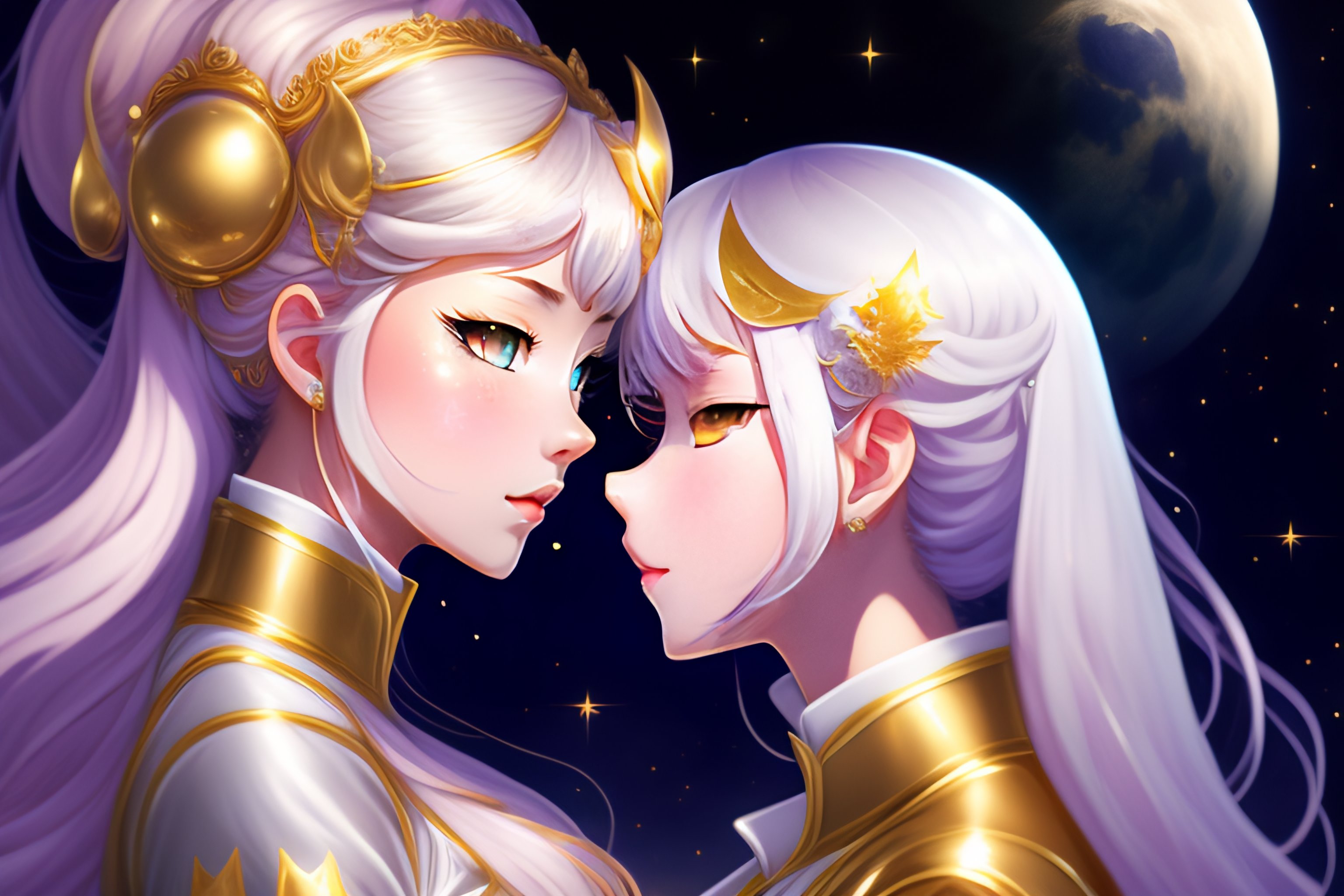 Lexica Anime Princess Serenity Axsens Art Trending Deviantart Concept Art Moon And Stars 