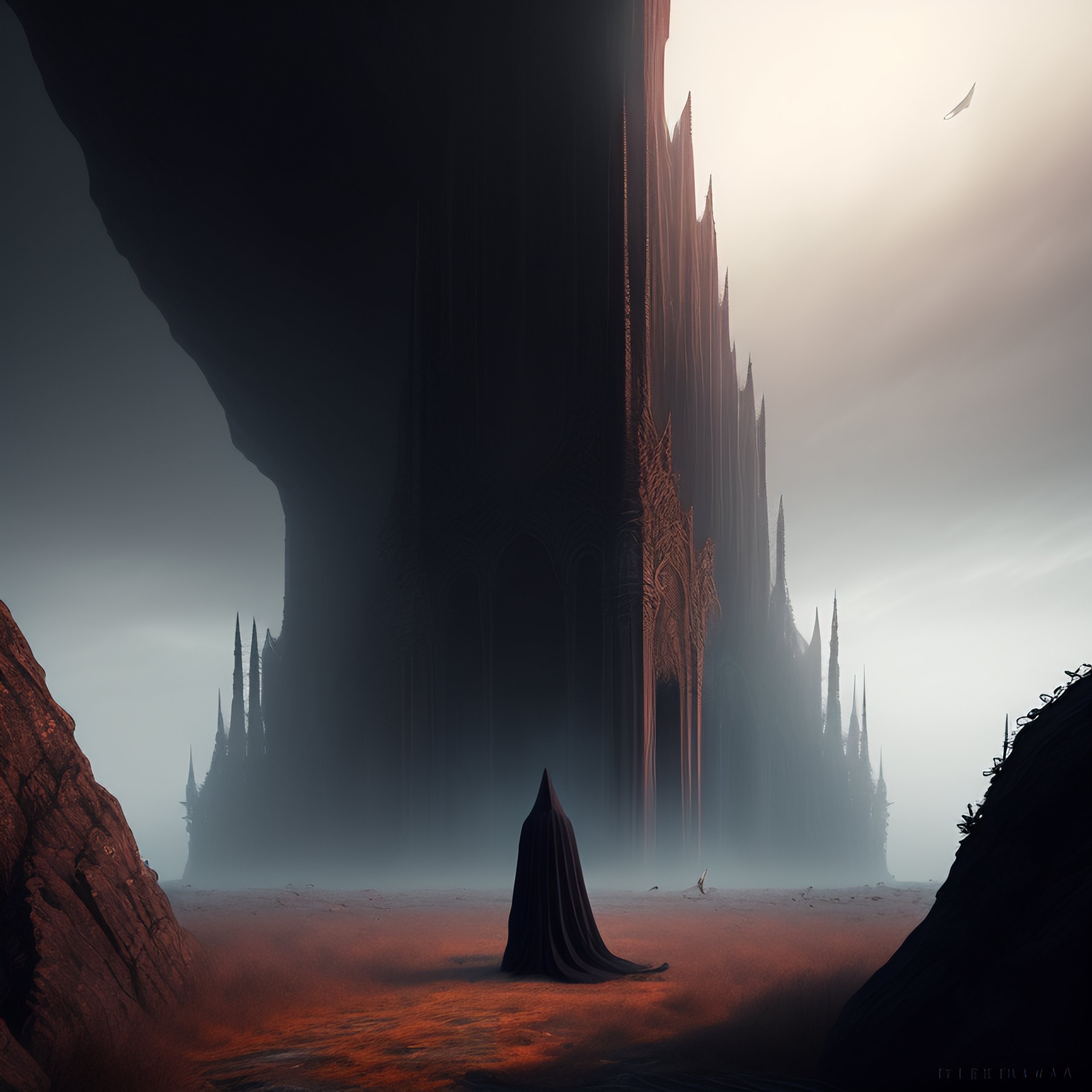 Lexica - A feeling of dread, the personification of evil, a cloaked ...