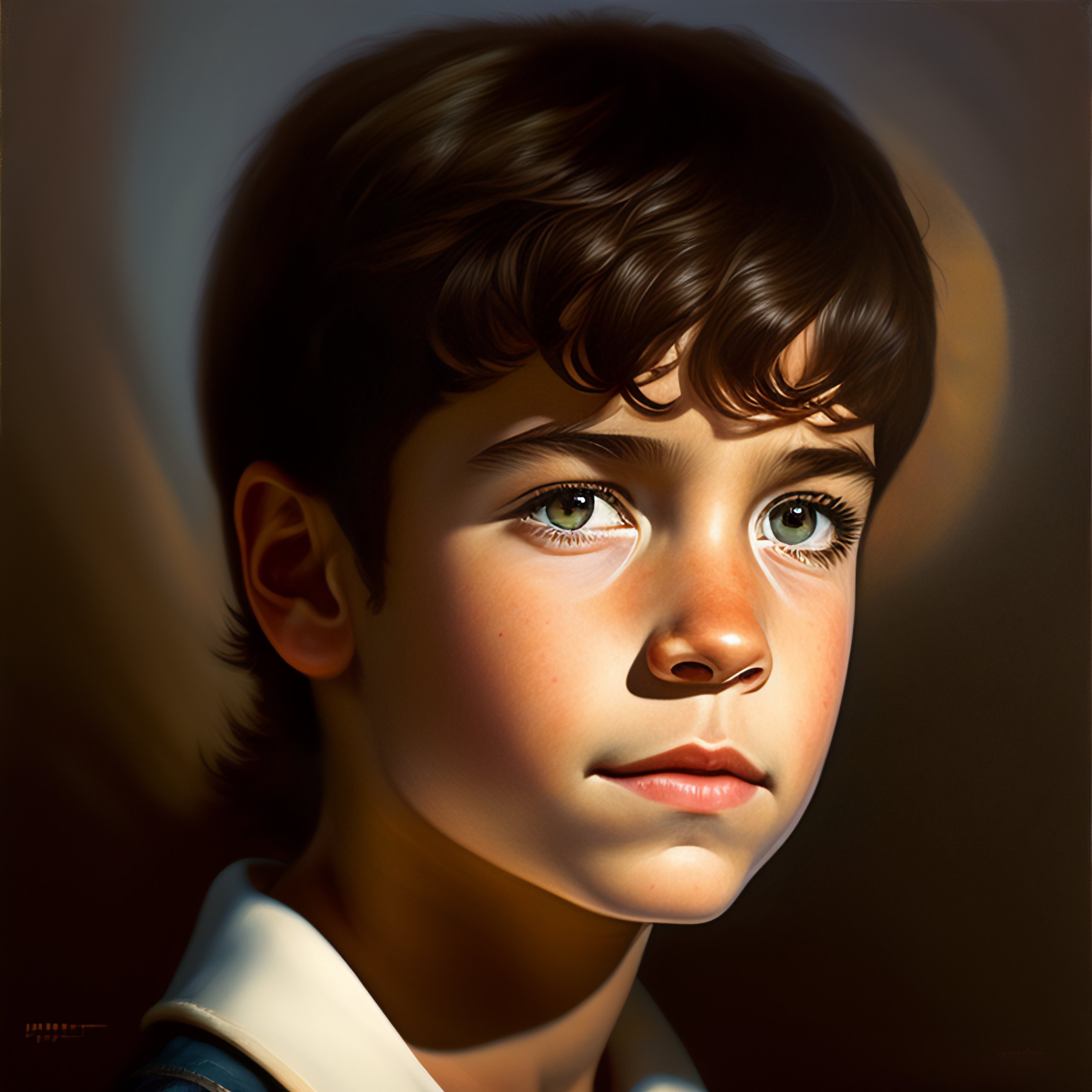 Lexica - Pixar: oil painting portrait of main character from "Jurassic ...
