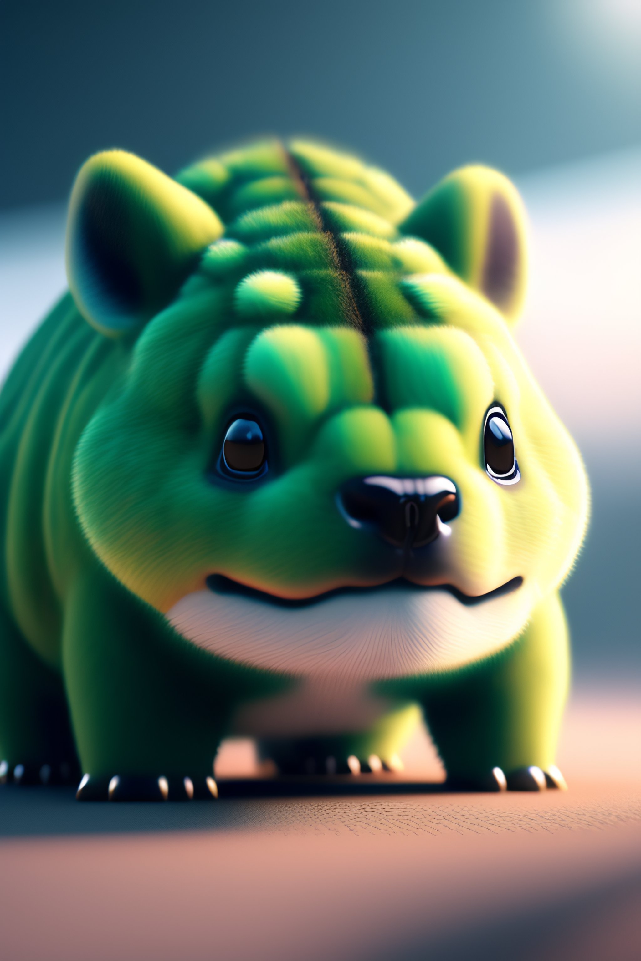 Lexica - Ultra hd! realistic, Bulbasaur, soft fur, dreamy, landscape ...