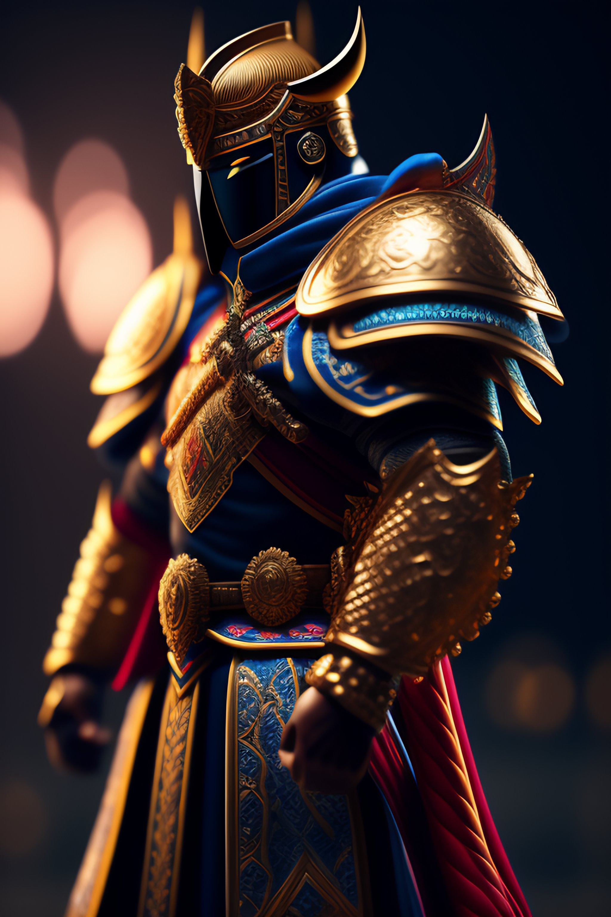 Lexica - A mobile phone with a armor pattern of a Chinese general ...