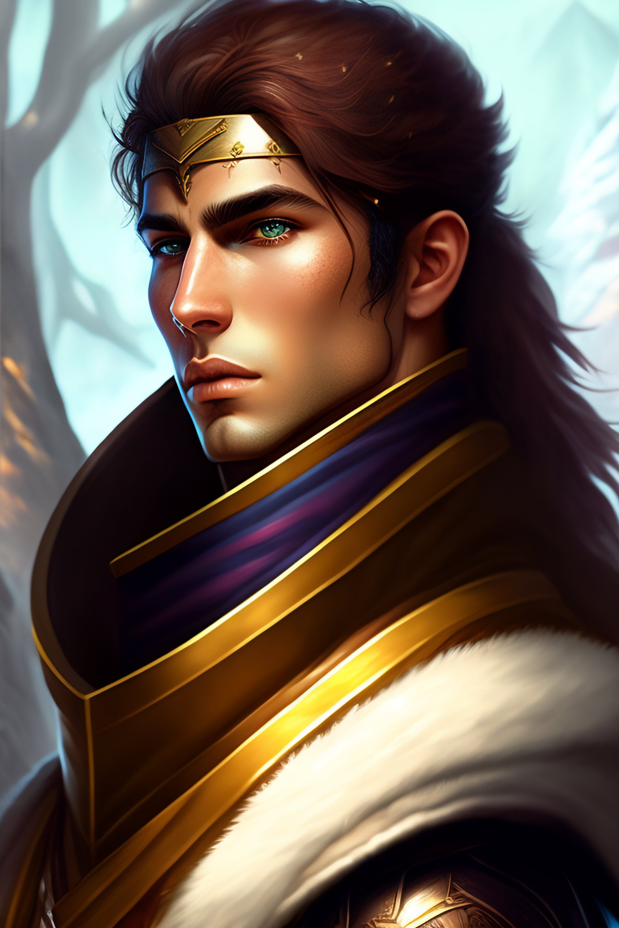 Lexica - Illustration of D&D Male Ranger