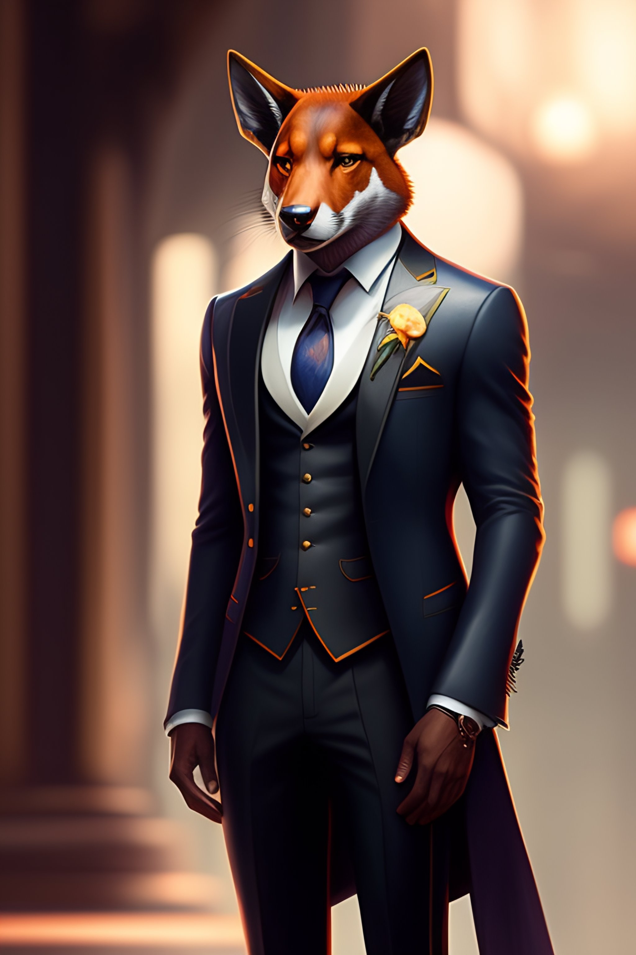 Lexica - Anthro furry humanoid ant, three piece suit, character concept ...