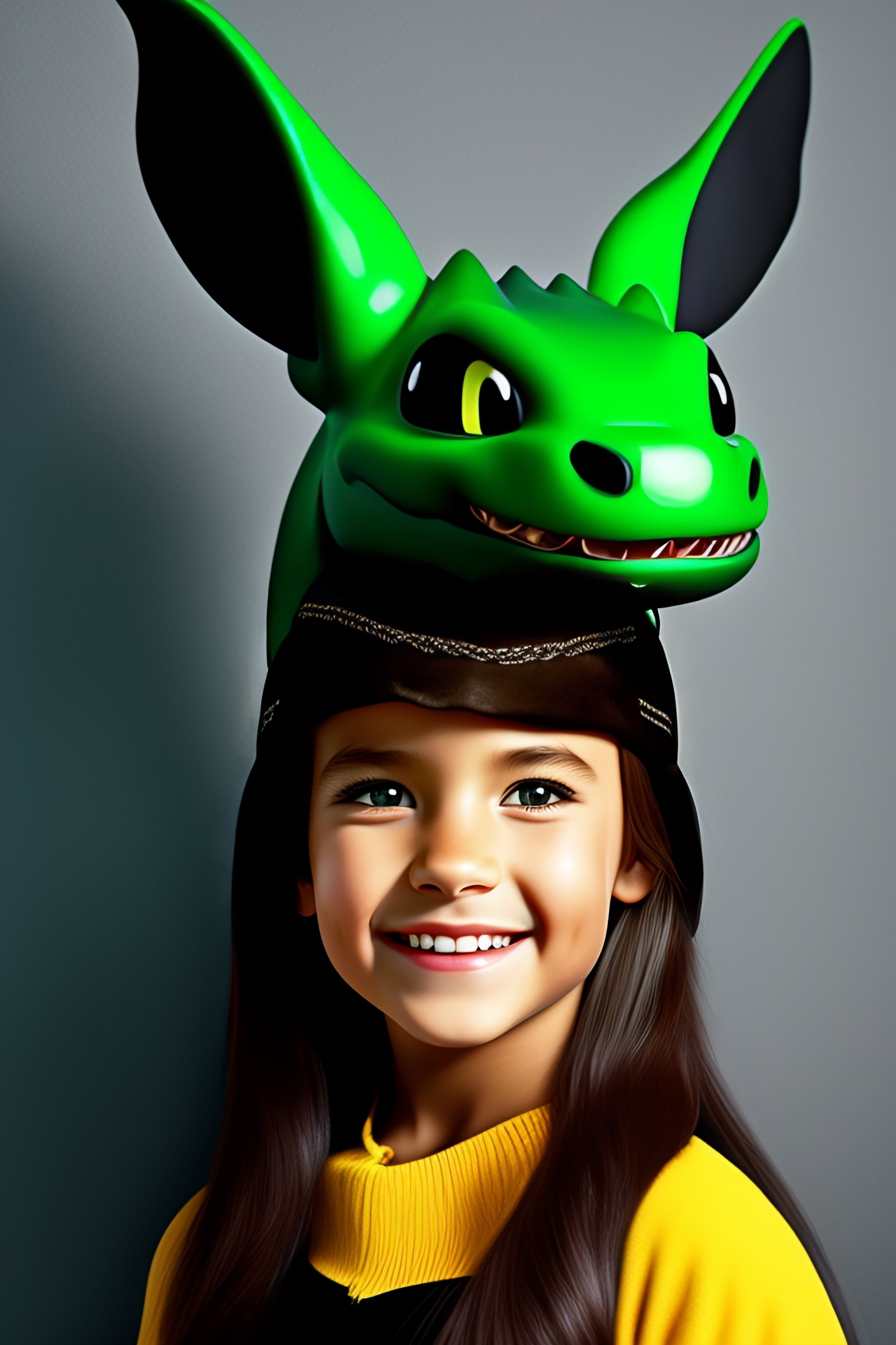 Lexica - How to train your dragon toothless green