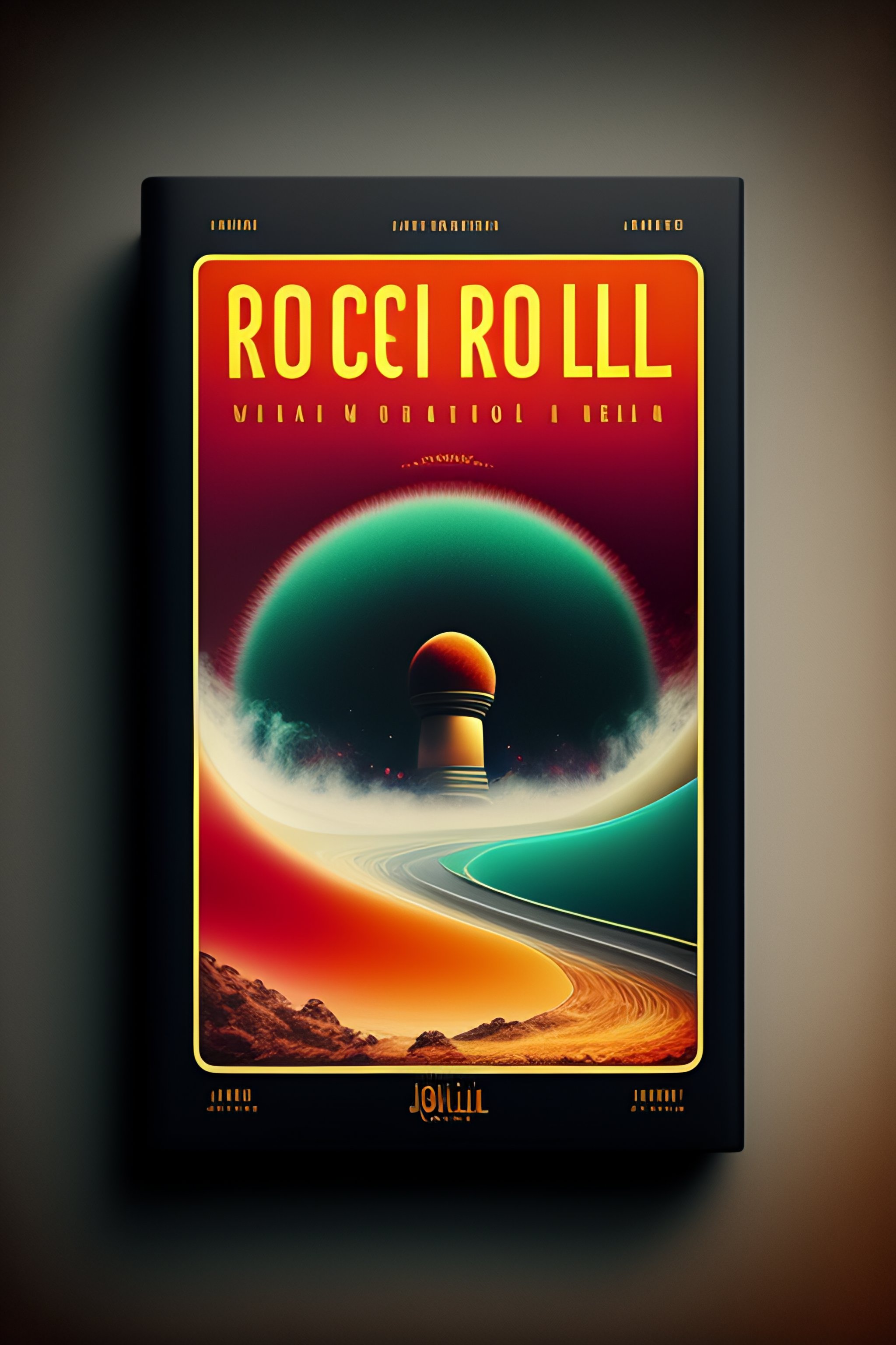 Lexica - Create a cover for a rock'n'roll album