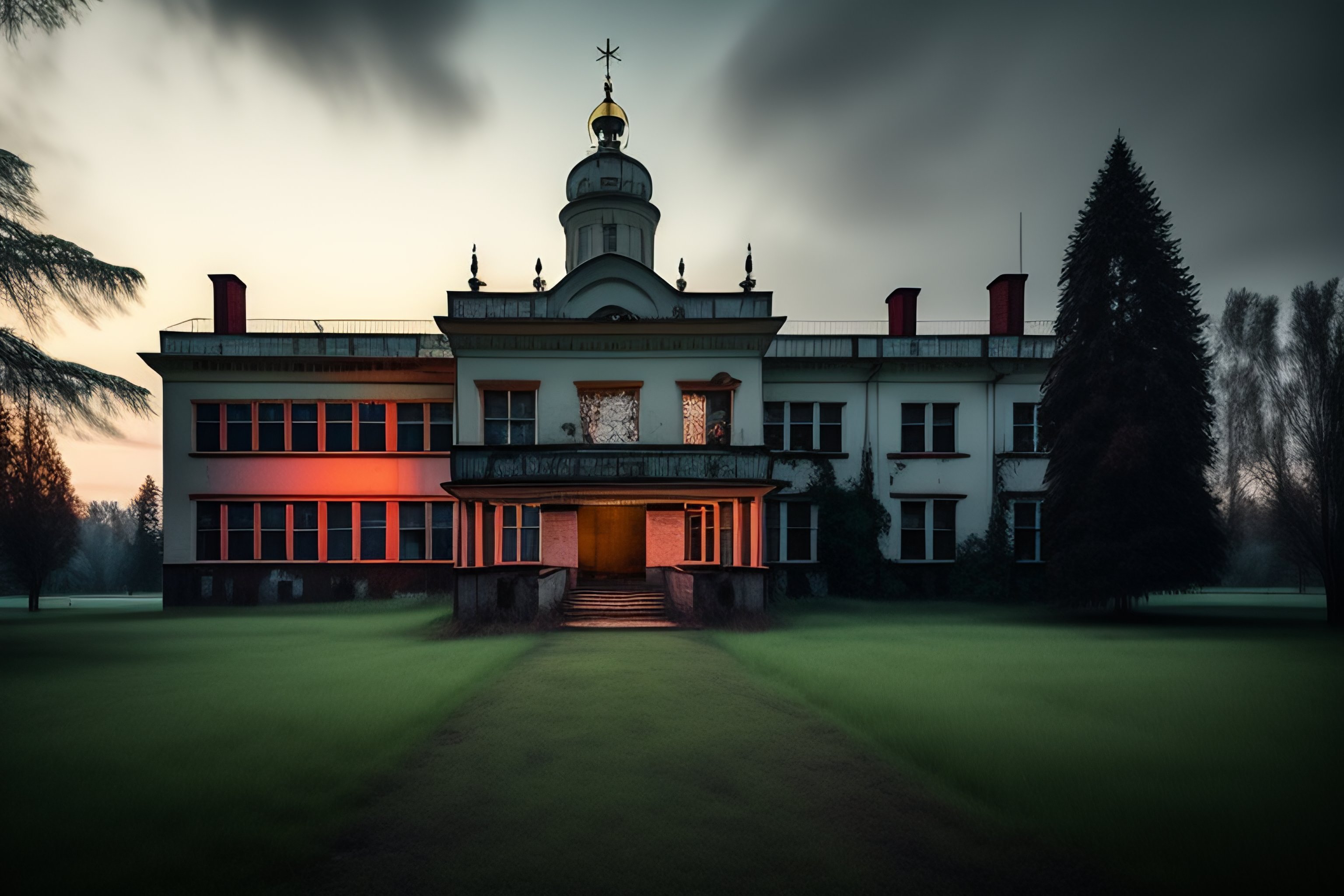 Lexica - Haunted soviet abandoned psychiatric hospital asylum, dark ...