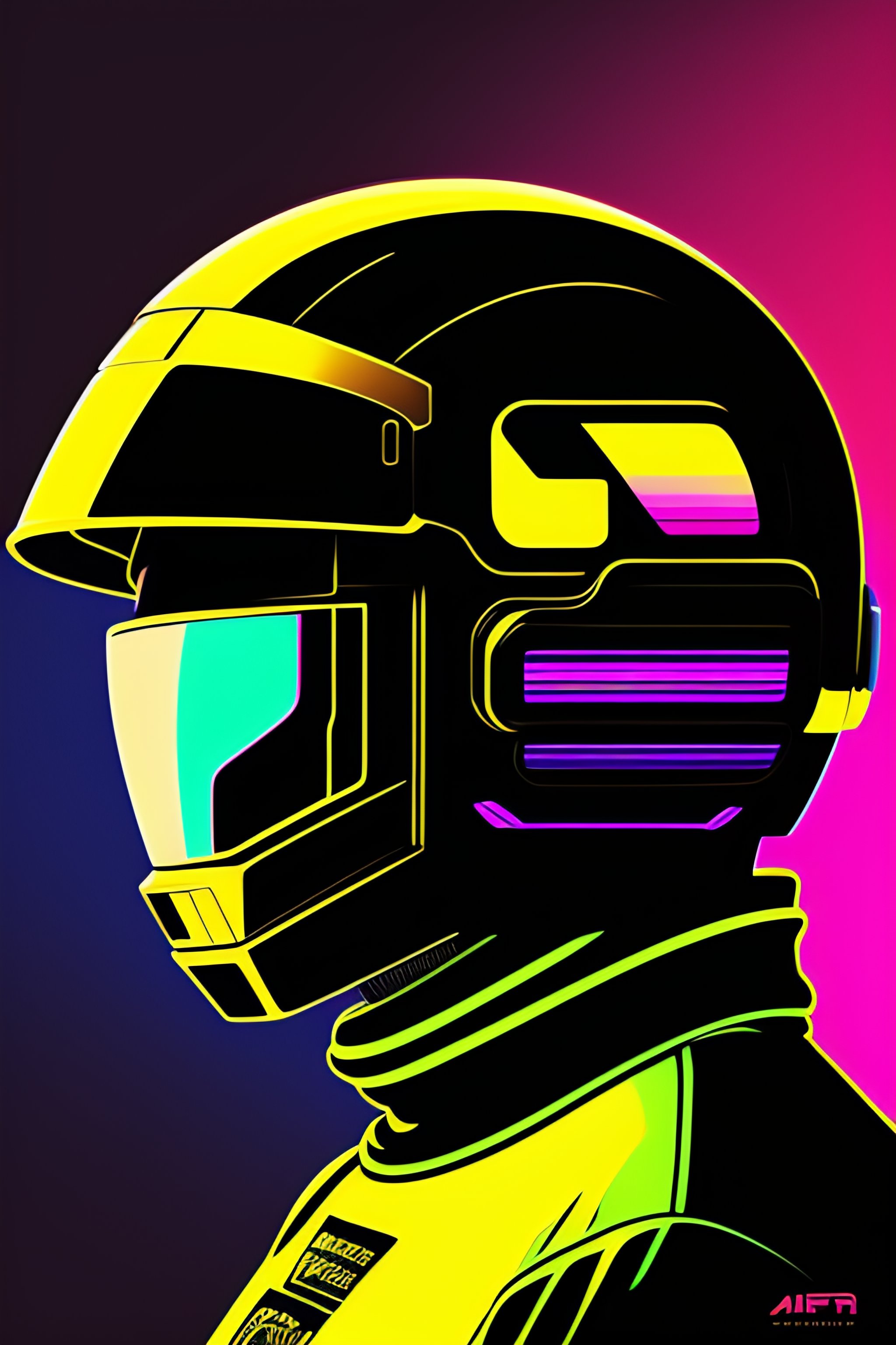 Lexica - Concept art of tshirt design, vector logo a portrait of daft ...