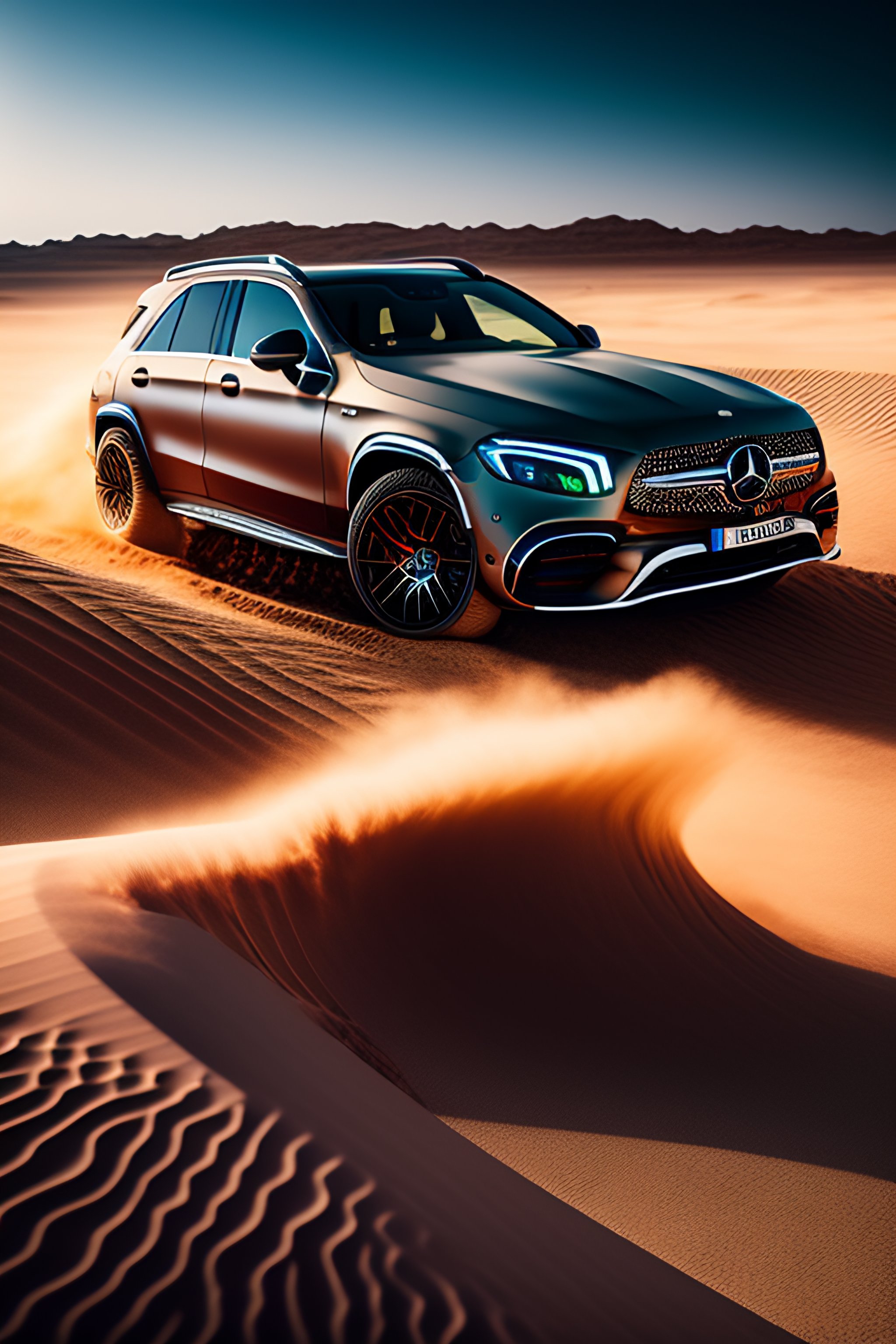 Lexica - Mercedes amg in the desert, iso 400, surrealistic, 8k ,vehicle ...