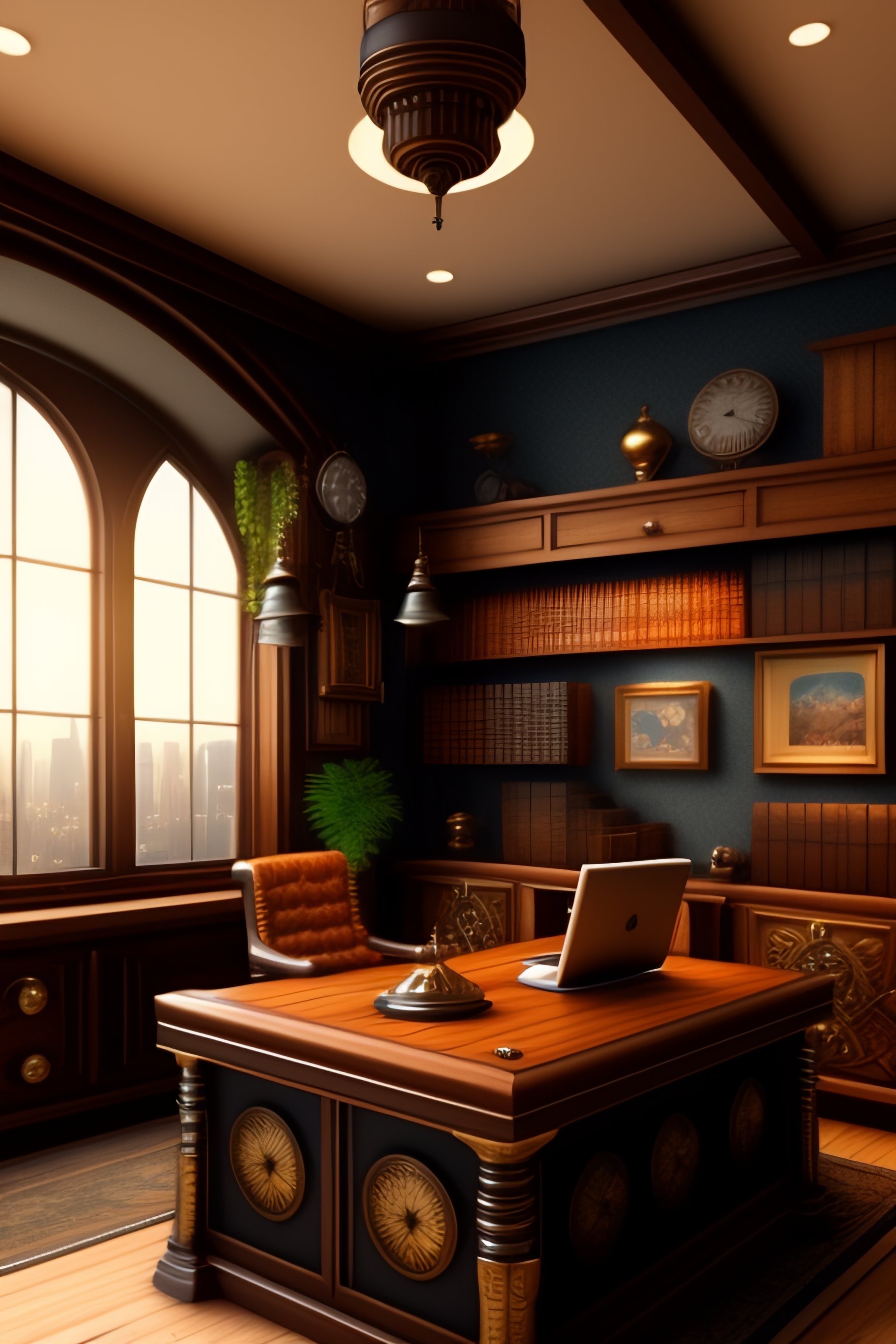 Lexica - Office steampunk