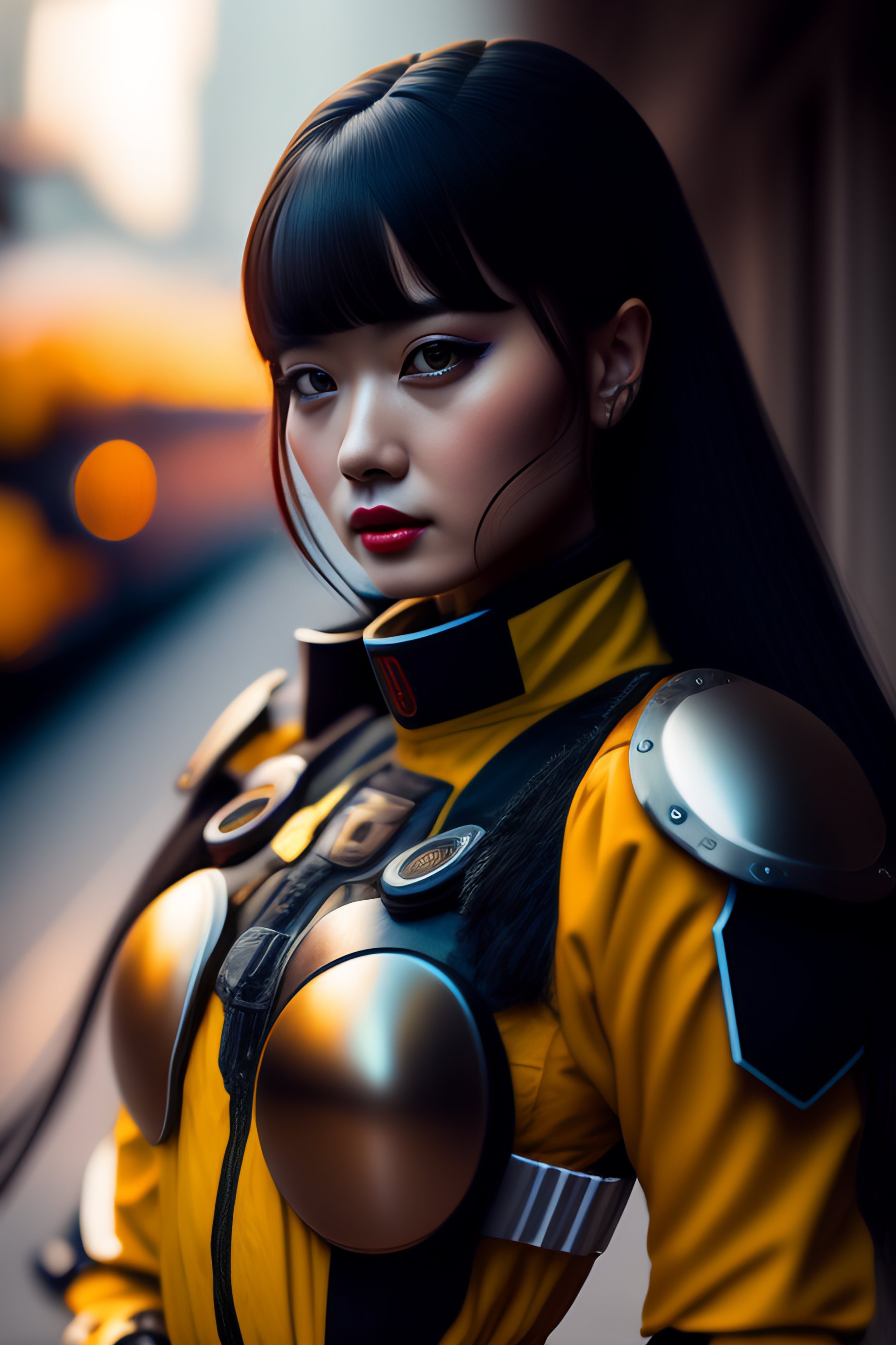 Lexica - Photoreal, cosplay, Cosplayer, cyber punk, Kanna Hashimoto ...