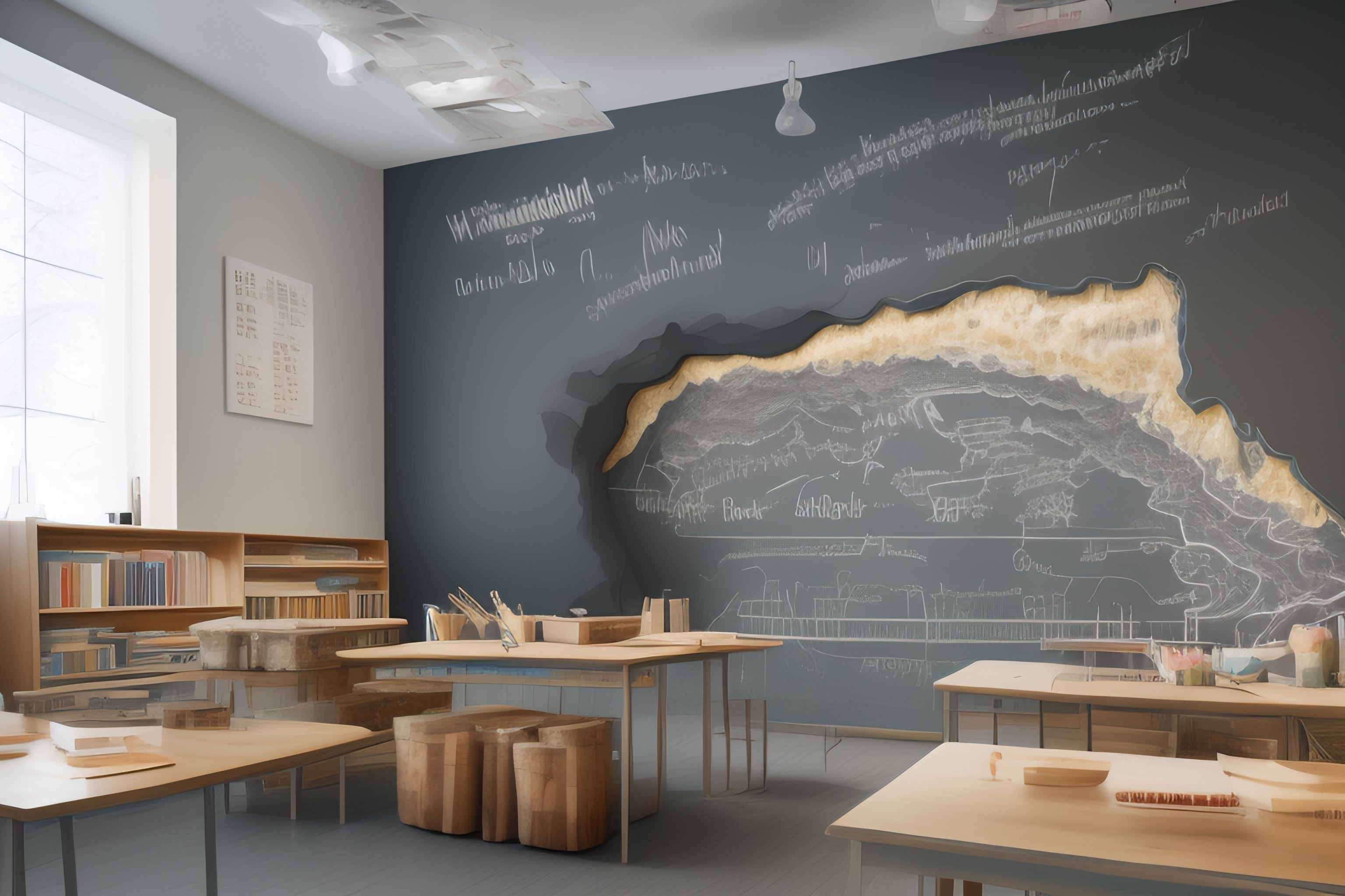 Lexica - Generate a photo-realistic wide shot image of a geology ...