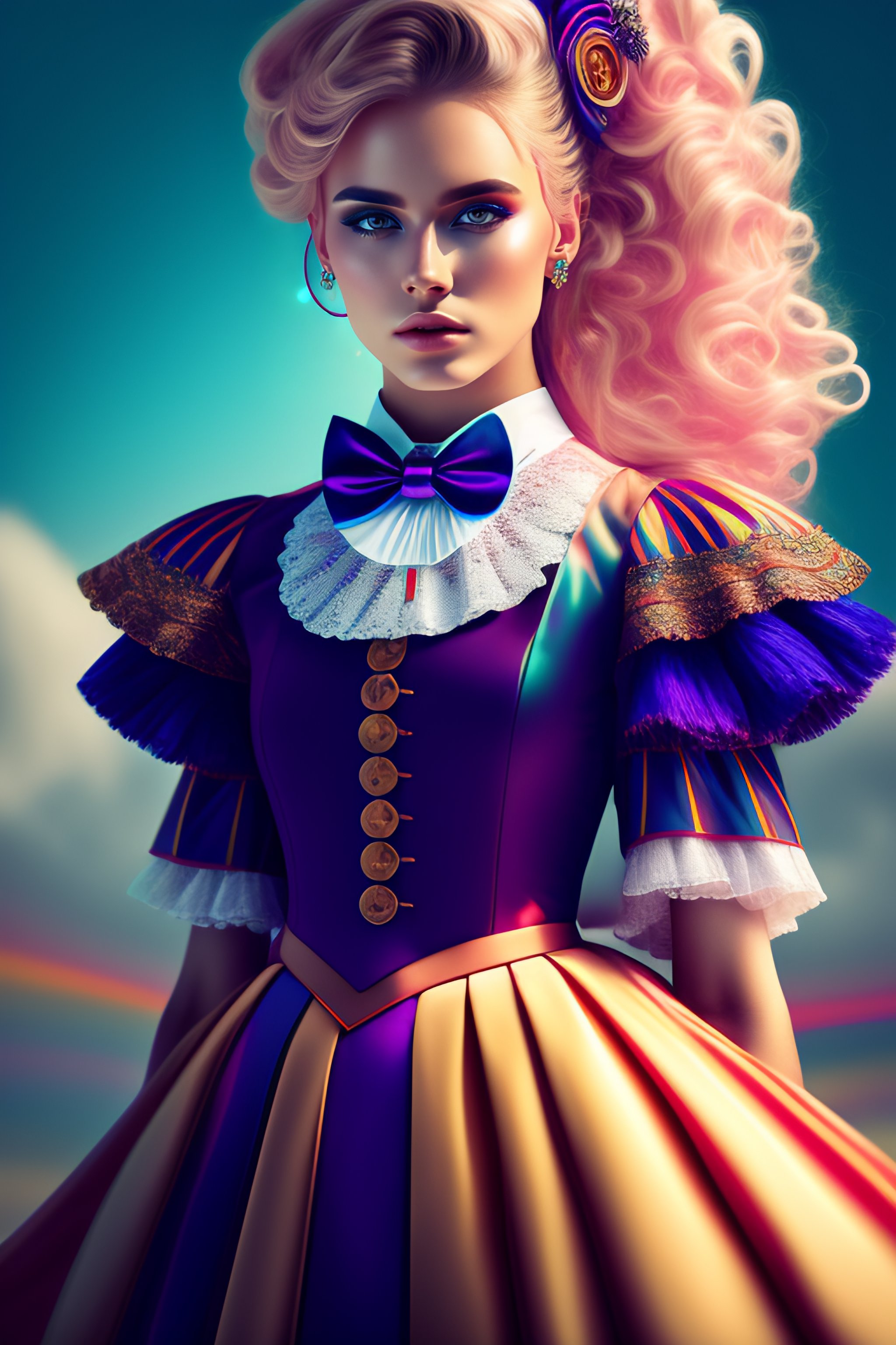Lexica - ((illustration)), ((floating hair)), ((chromatic aberration ...