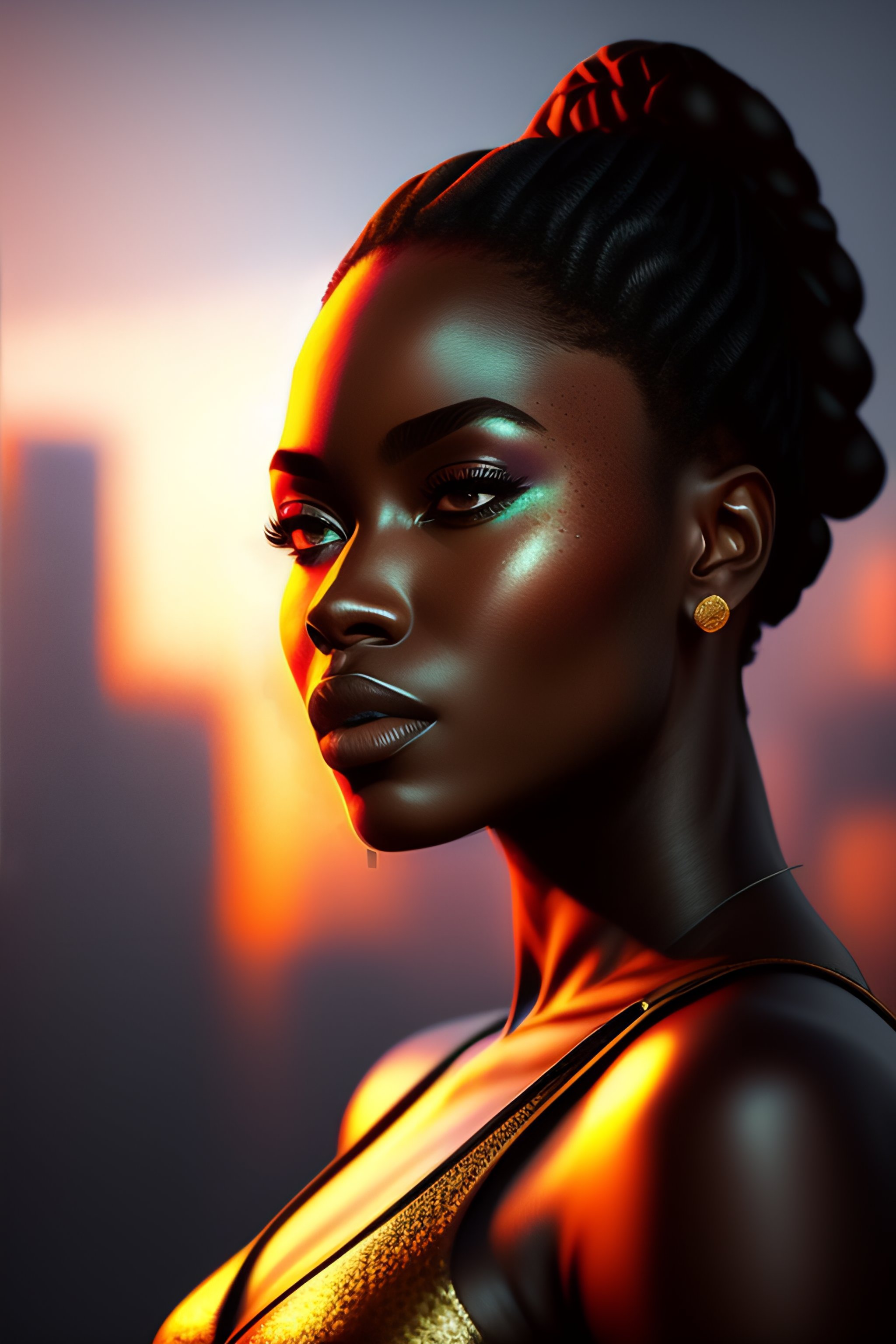 Lexica - Lagos, Nigeria by artgerm and Moebius, beautiful, hyperrealism ...