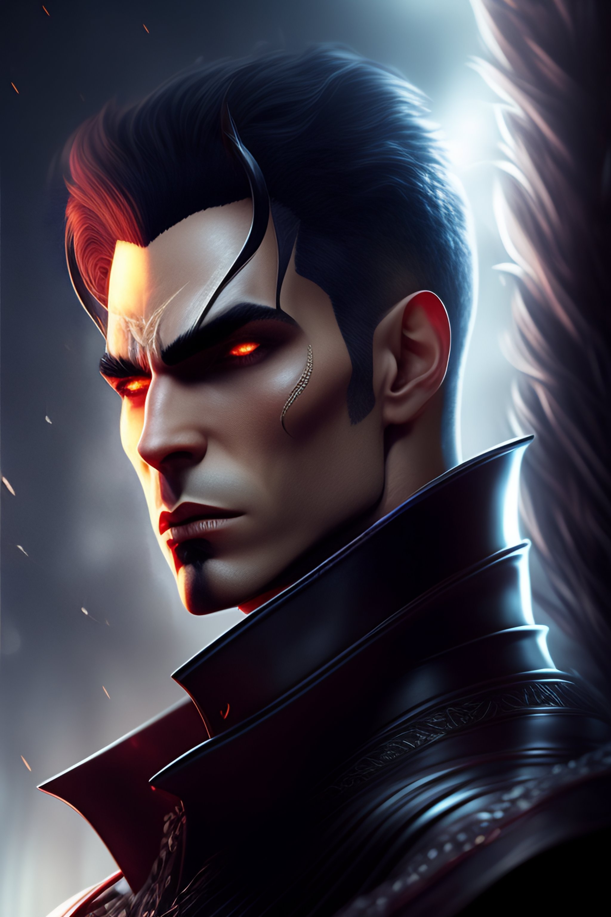 Lexica - Male vampire with long and sharp claws