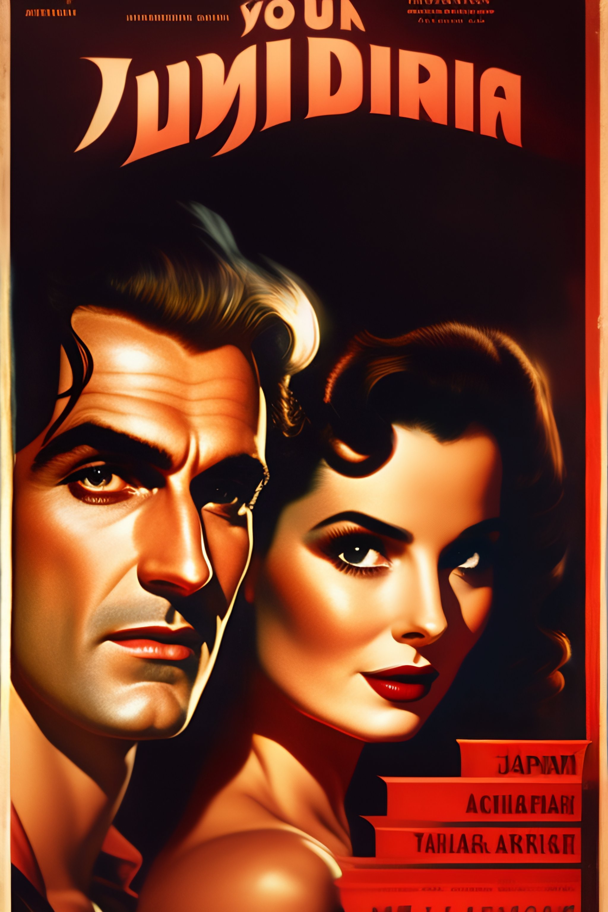 Lexica - 1954, low budget Italian horror vampire movie poster with ...