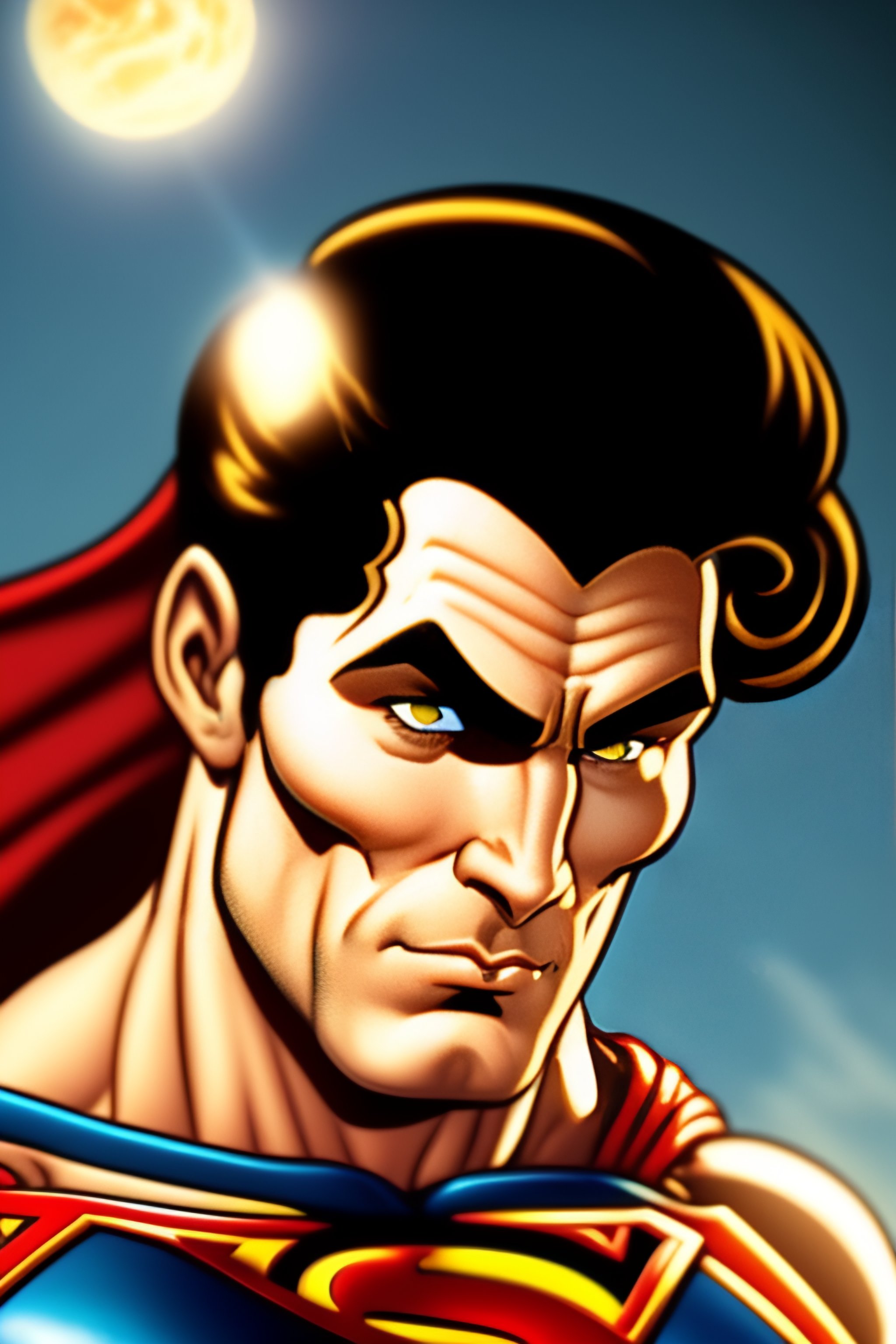 Lexica - Bad superman cartoon