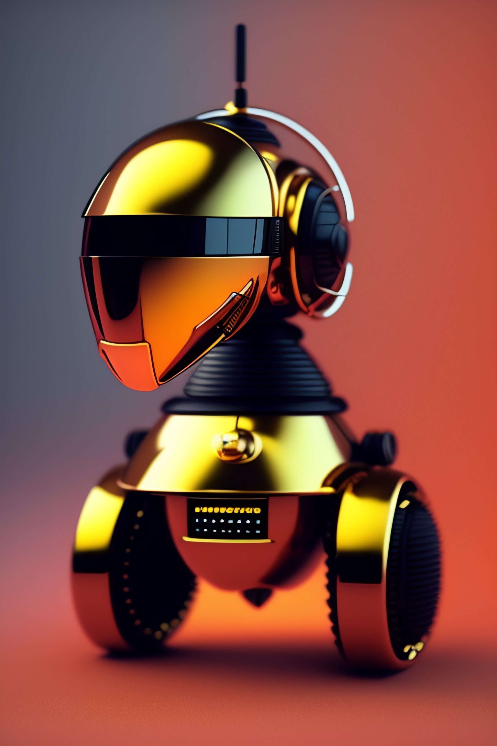 Lexica - Video of a daft punk inspired robot