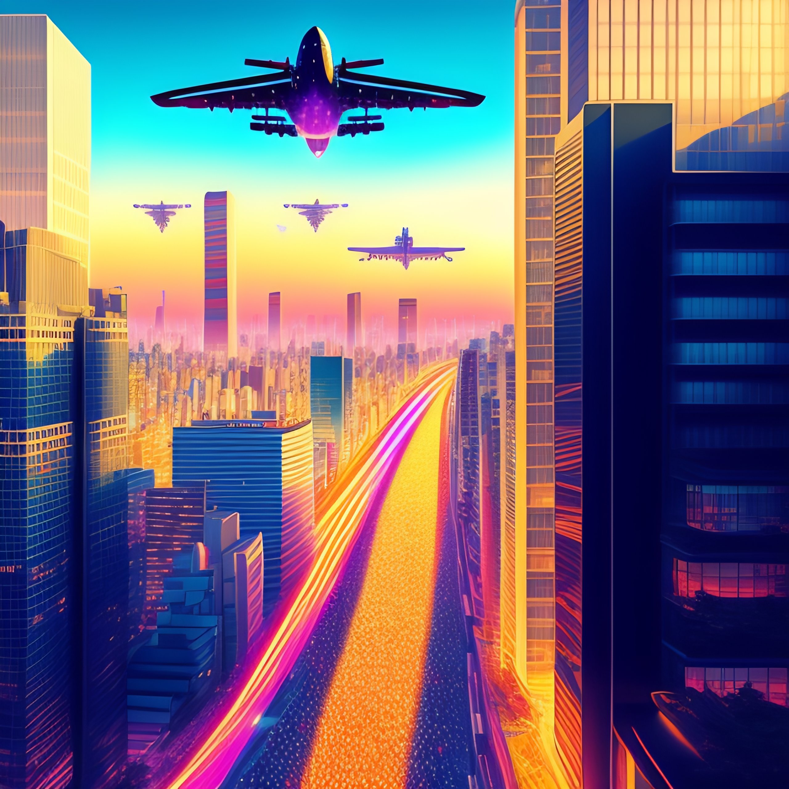 Lexica - Illustration of Tokyo by Tatsuki Fujimoto, city landscape with ...