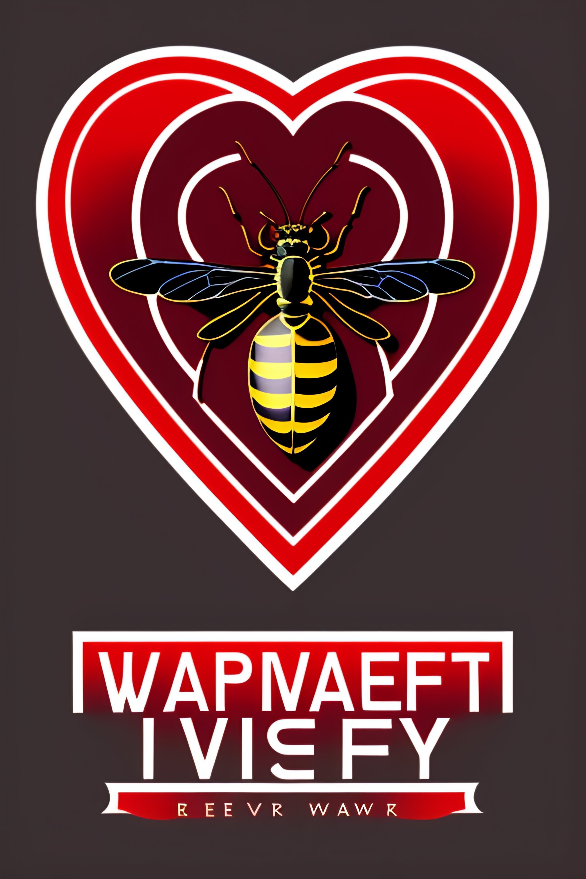 Lexica - Wasp, red heart, purposeful, collected, energetic, conscious ...