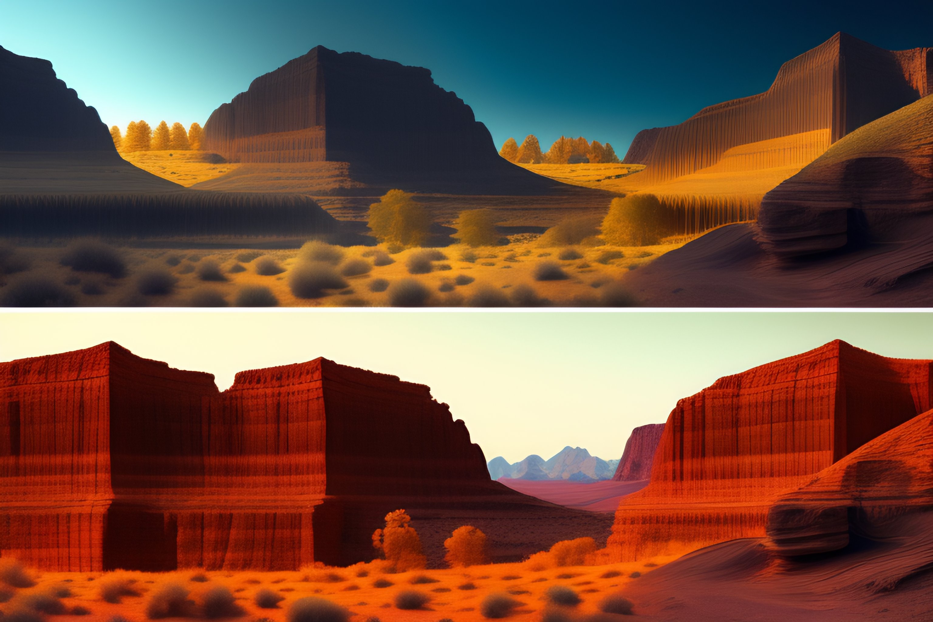 Lexica - Stereogram, stereo, 3d, side by side, ((autostereogram))