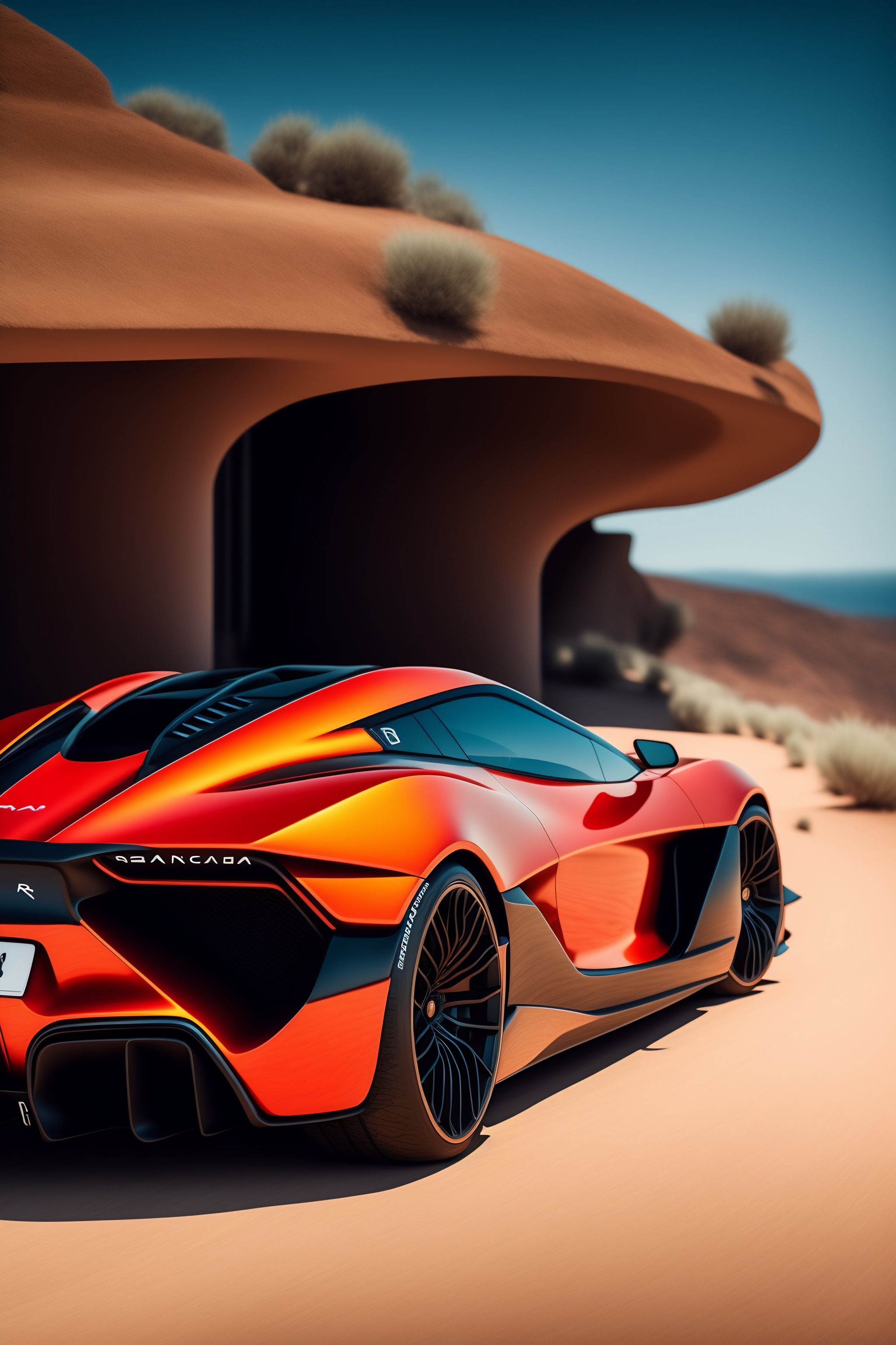Lexica - Rimac Scalatan Vision 2080 next generation looks