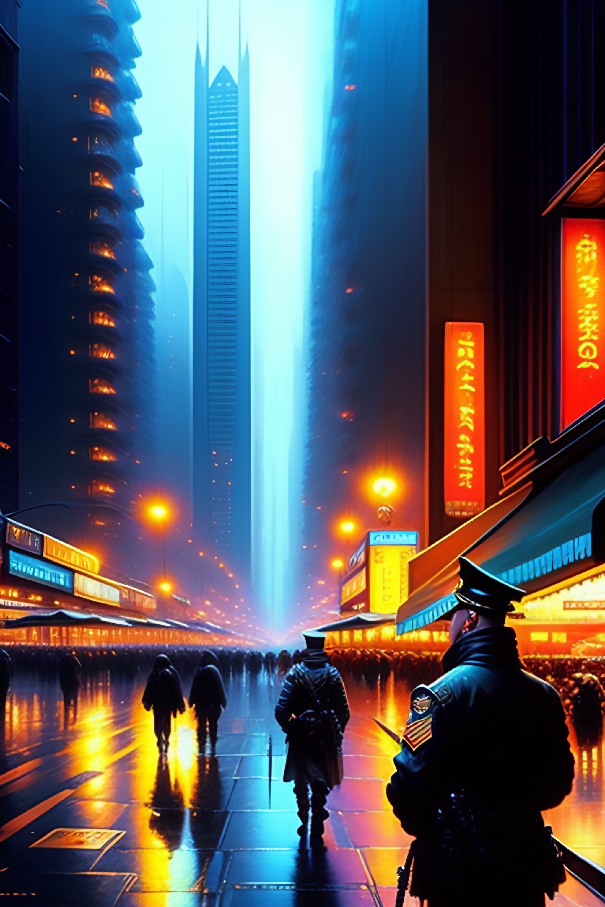 Lexica - Street cyberpunk city, hyperrealism, futurism, no blur, 4k ...