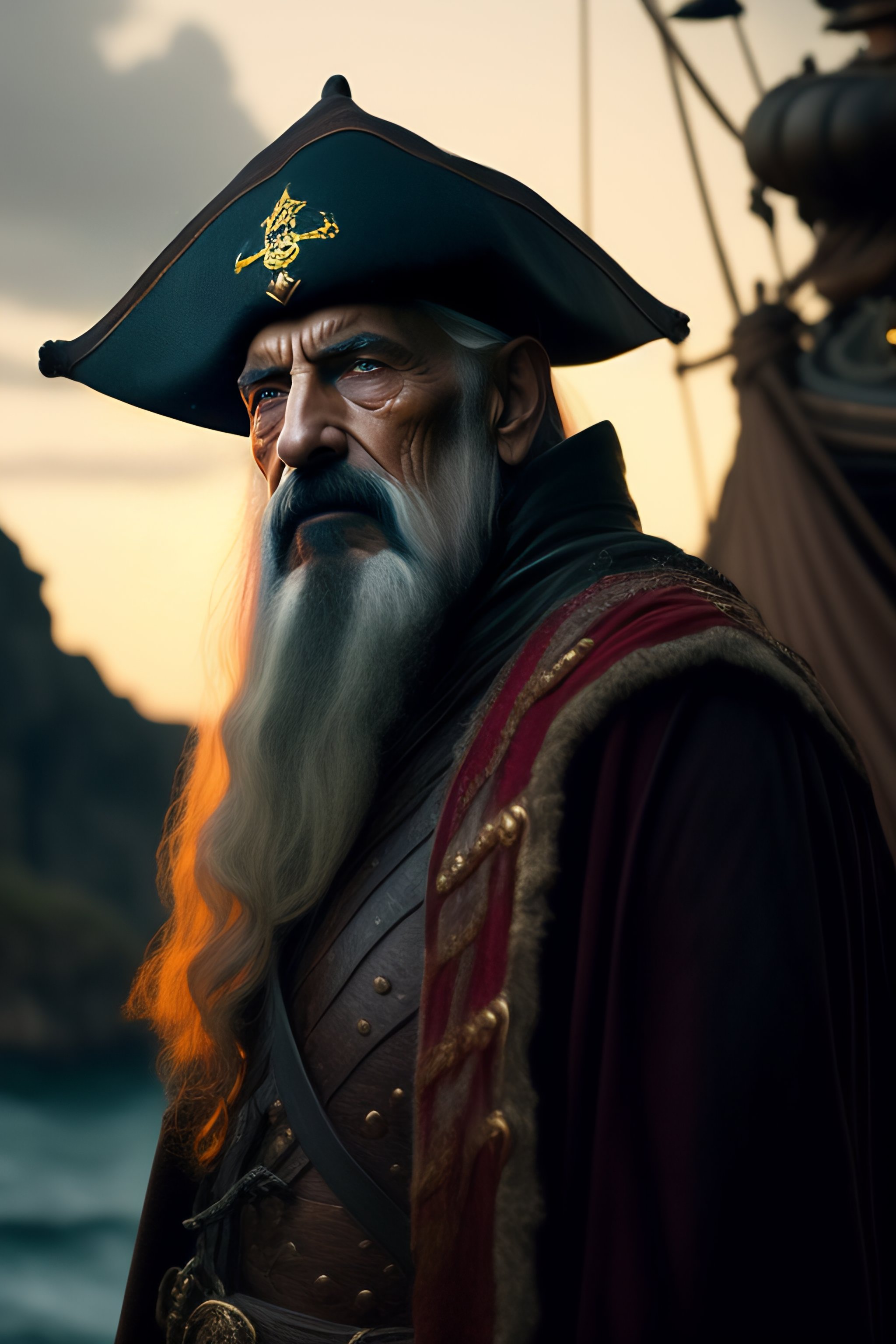 Lexica - Gandor the relentless. An ancient wizard pirate with dementia ...