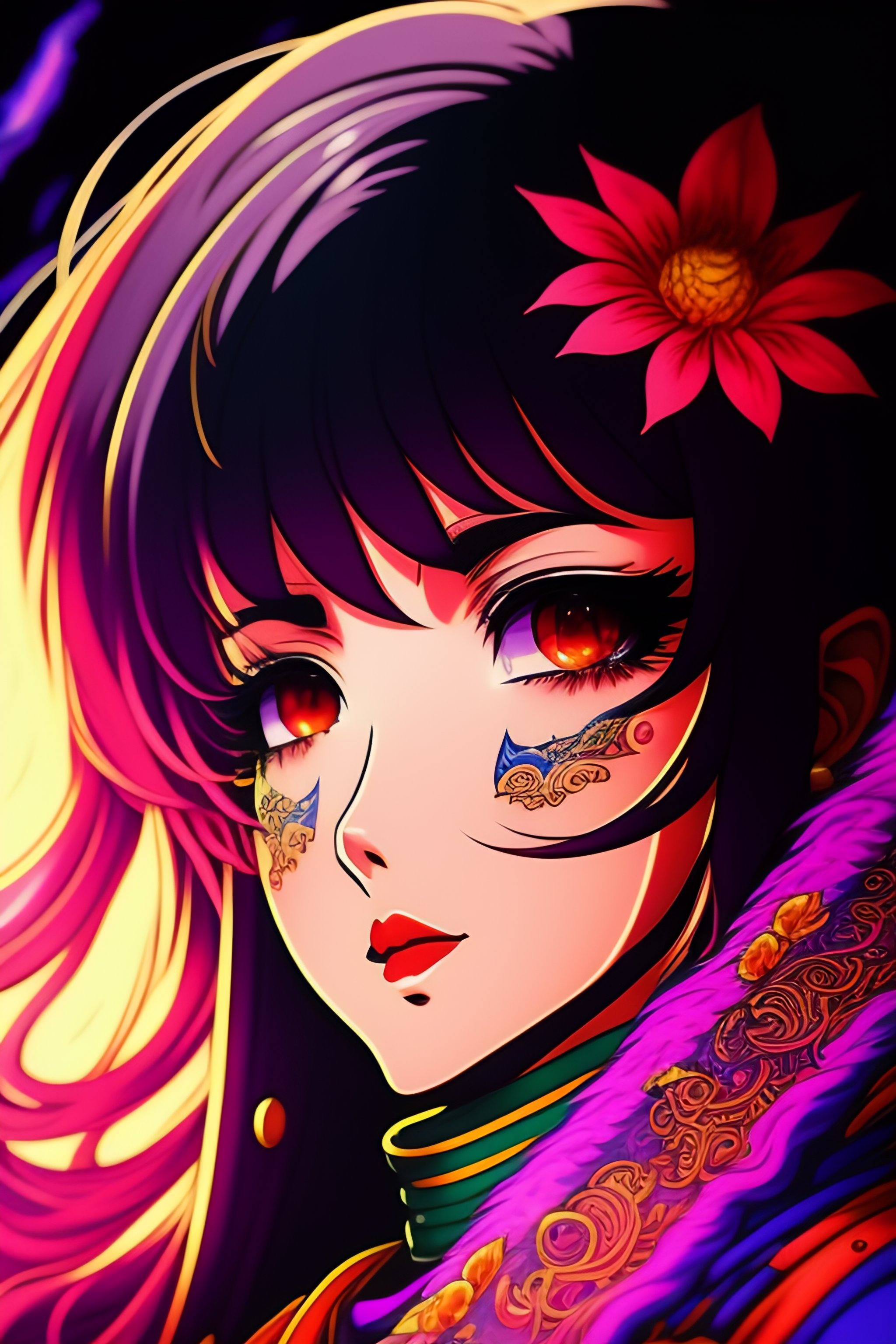 Lexica - Style of 90's vintage anime, horror theme, colorful, detailed ...