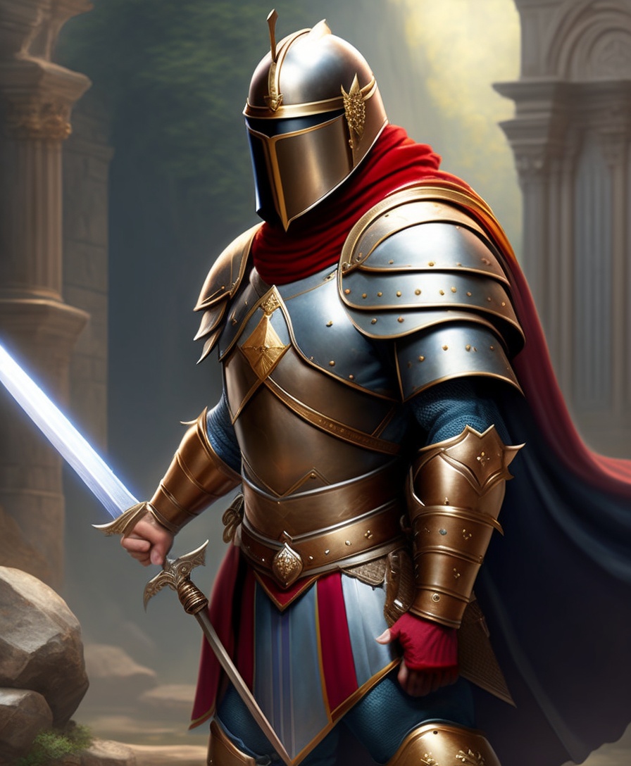 Lexica - Knight Guard Fantasy, Wielding Medieval Warriors, A Mythical