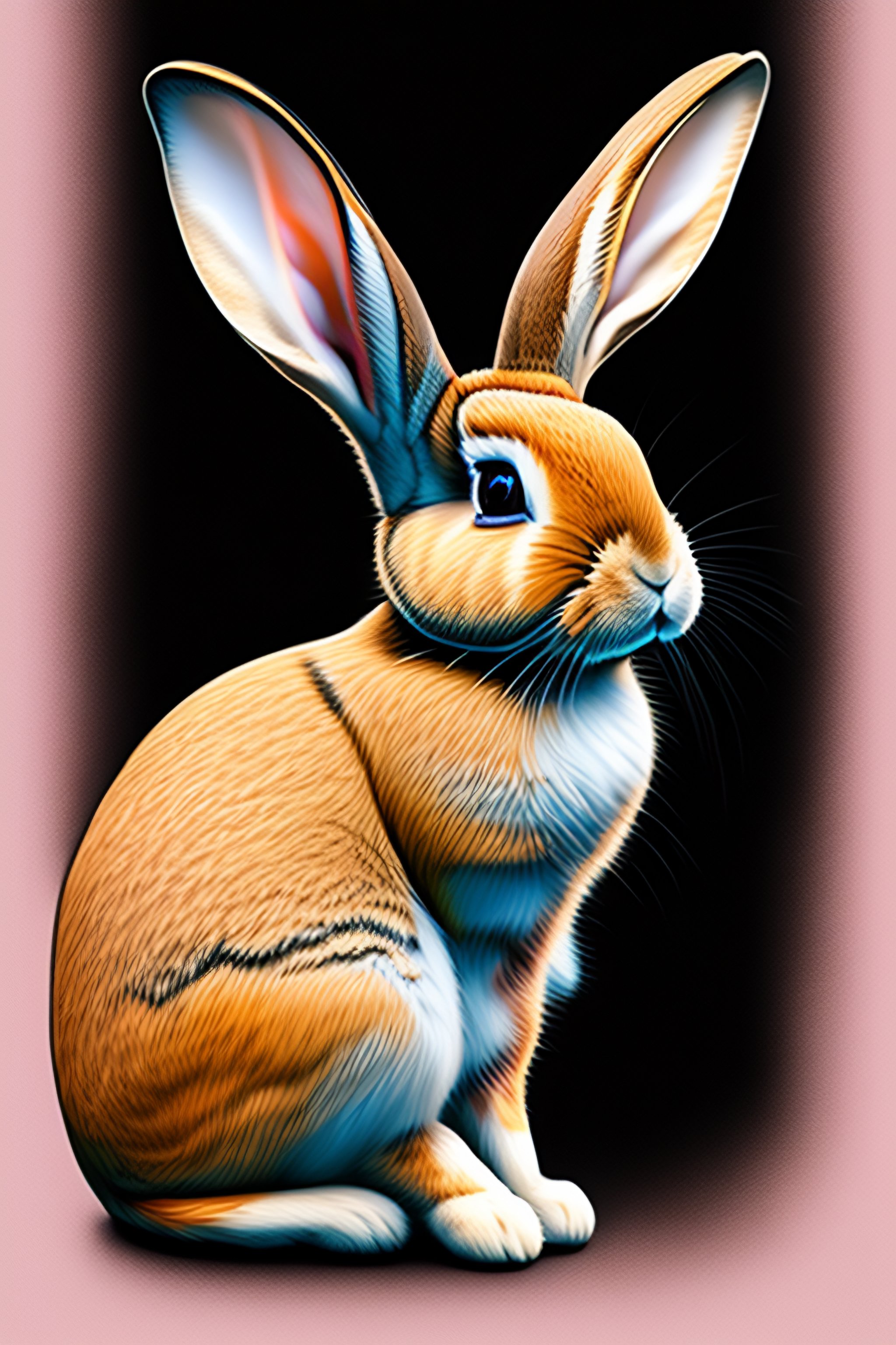 Lexica - Rabbit drawing in comic art nothing special only outlines