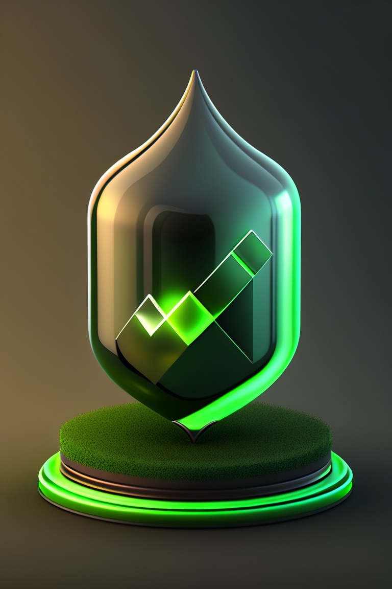 Lexica - Elixir liquid green rpg, icon rpg, background gray