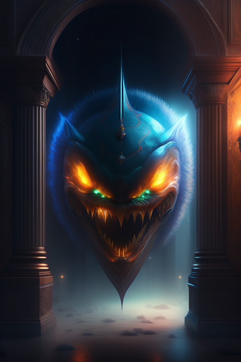 Lexica - Monster inside a liminal space of nightmares, dynamic lighting ...