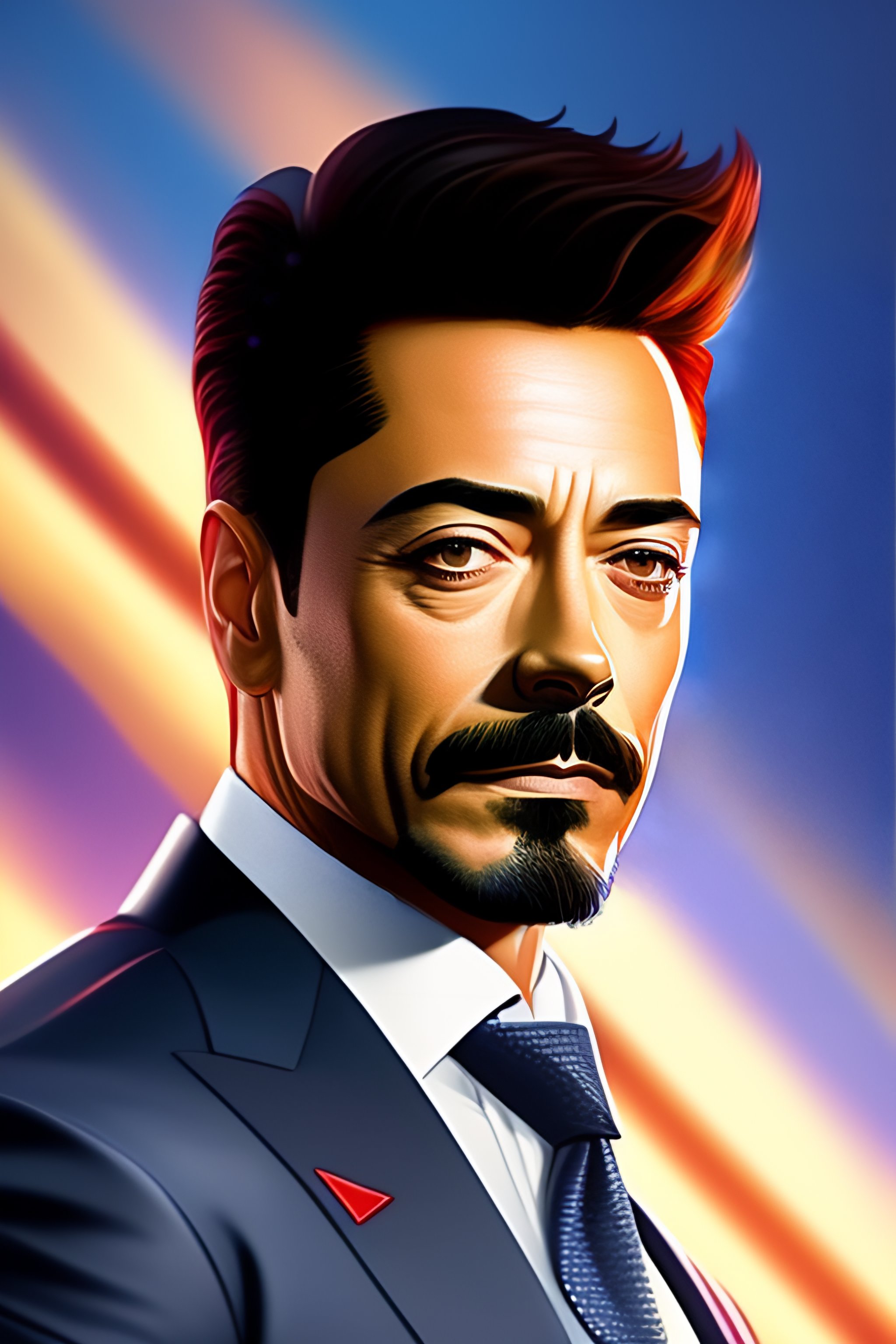 Lexica - Cartoon tony stark