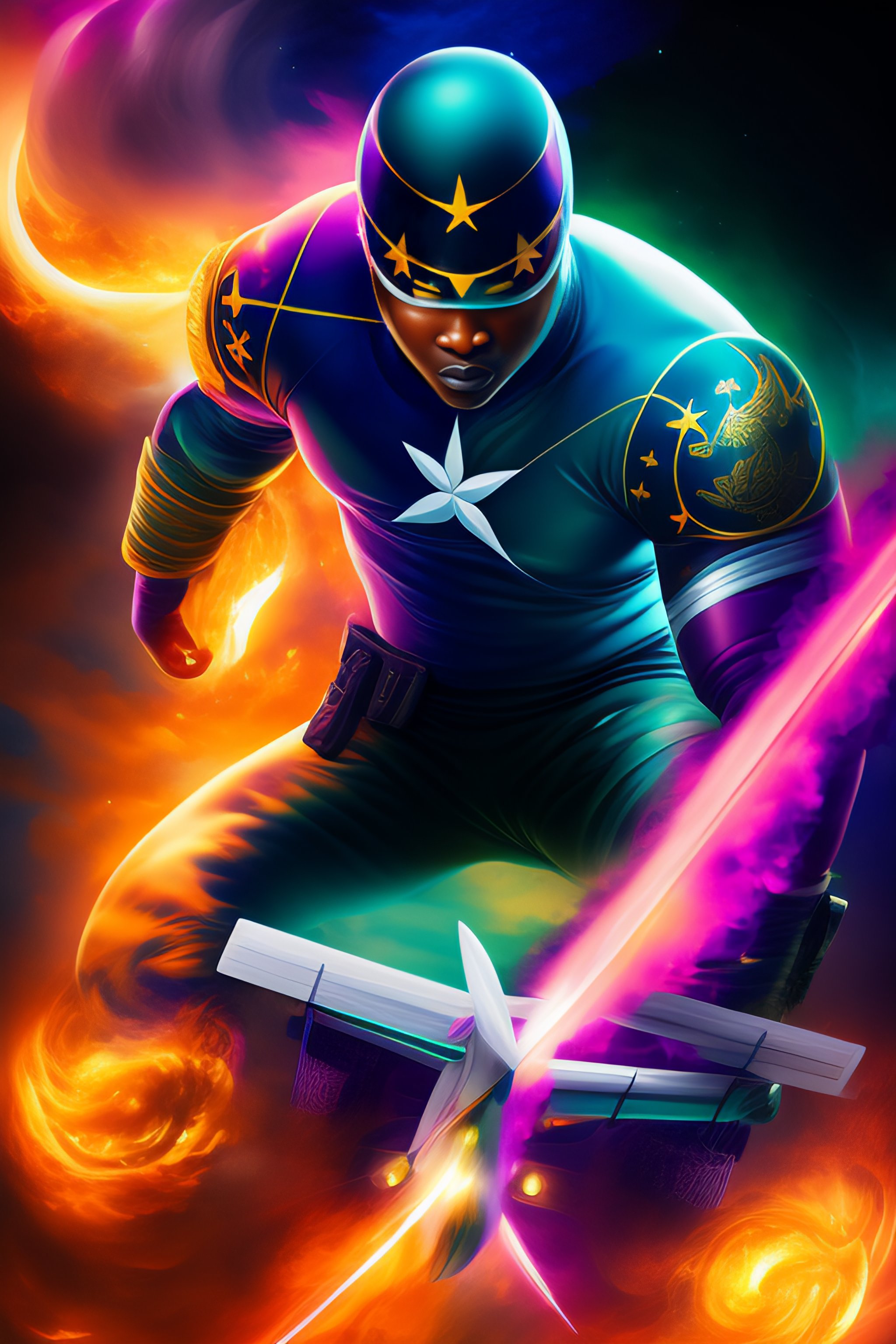 Lexica - Epic comic book cover