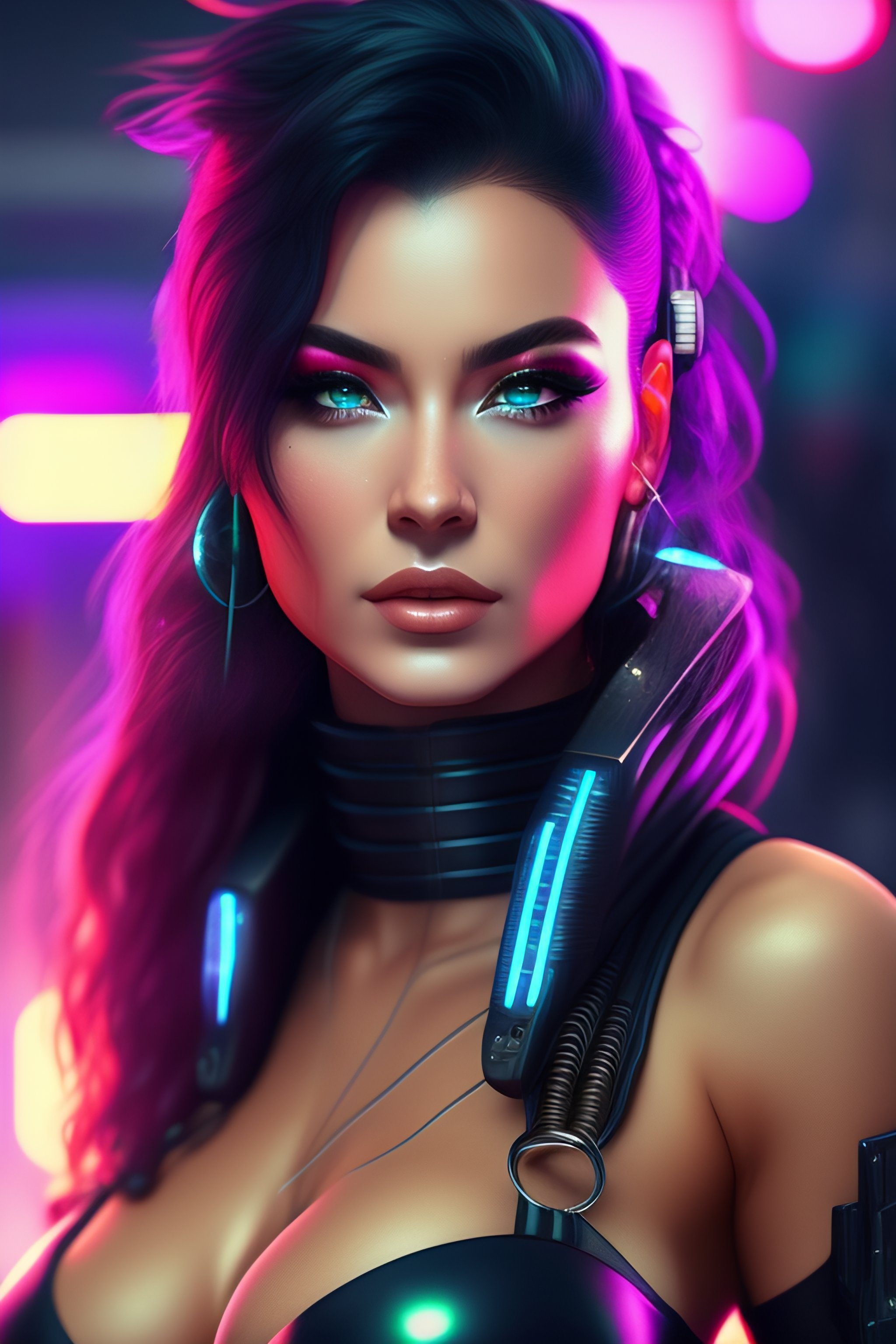 Lexica - Cyberpunk girl