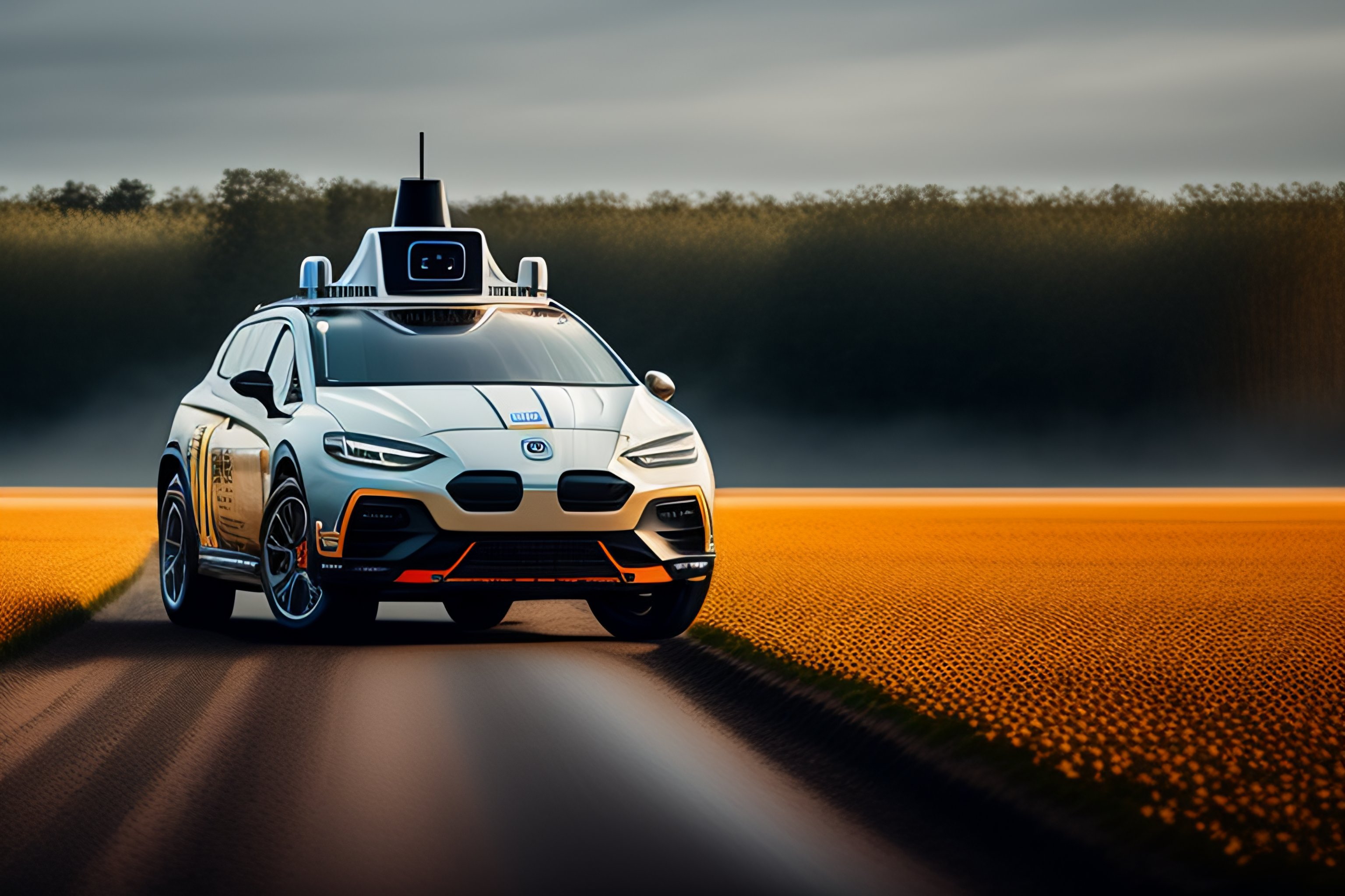 Lexica - Self driving robot wielding a dutch field