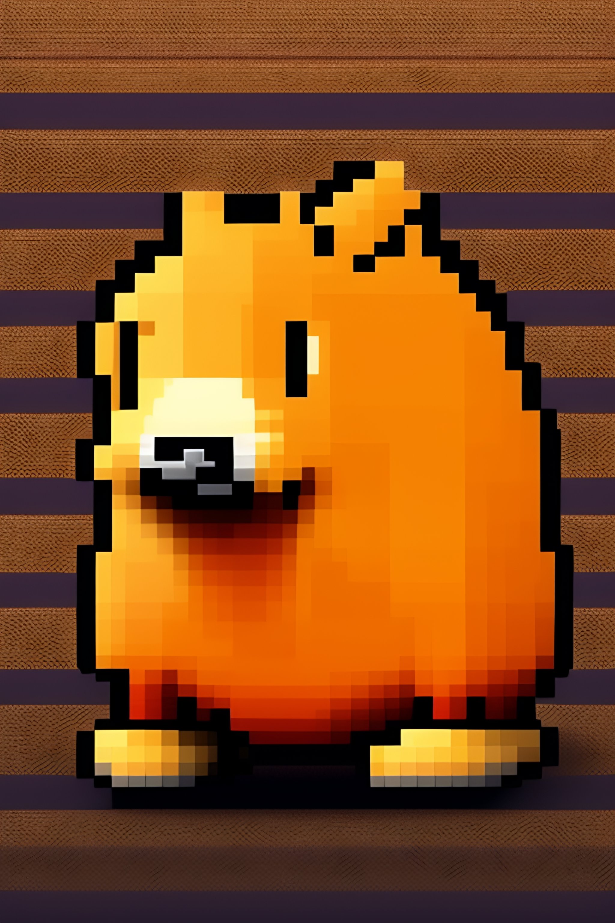 Lexica - An 8-bit icon of a capybara