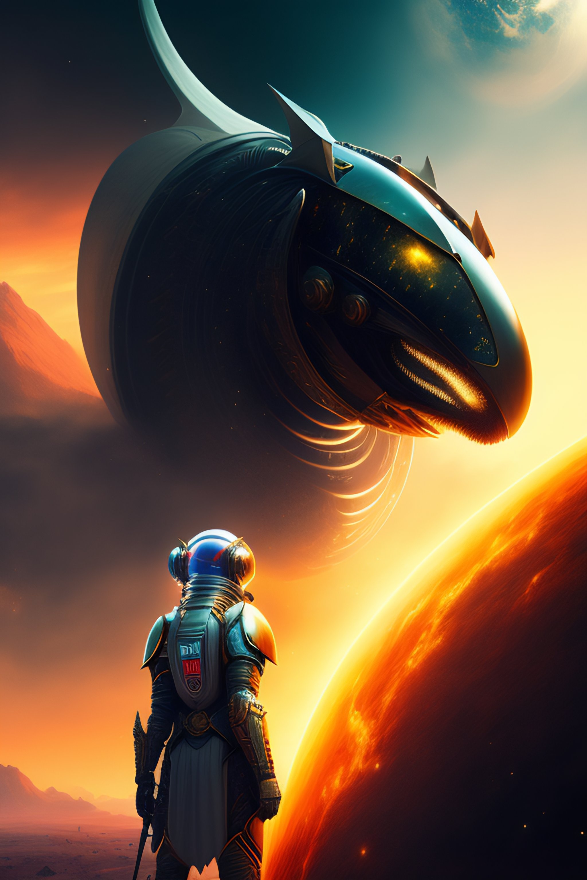 Lexica - Crusader of space against alien