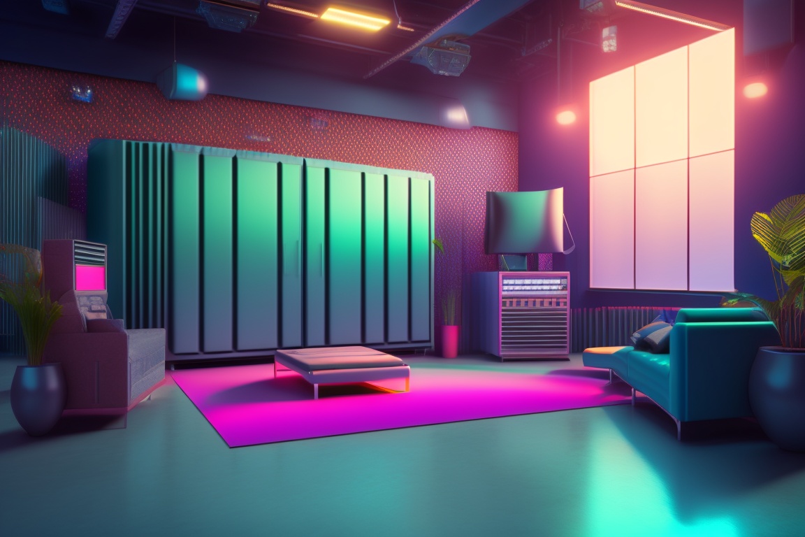 Lexica - Highly detailed interior photo of a messy film production ...